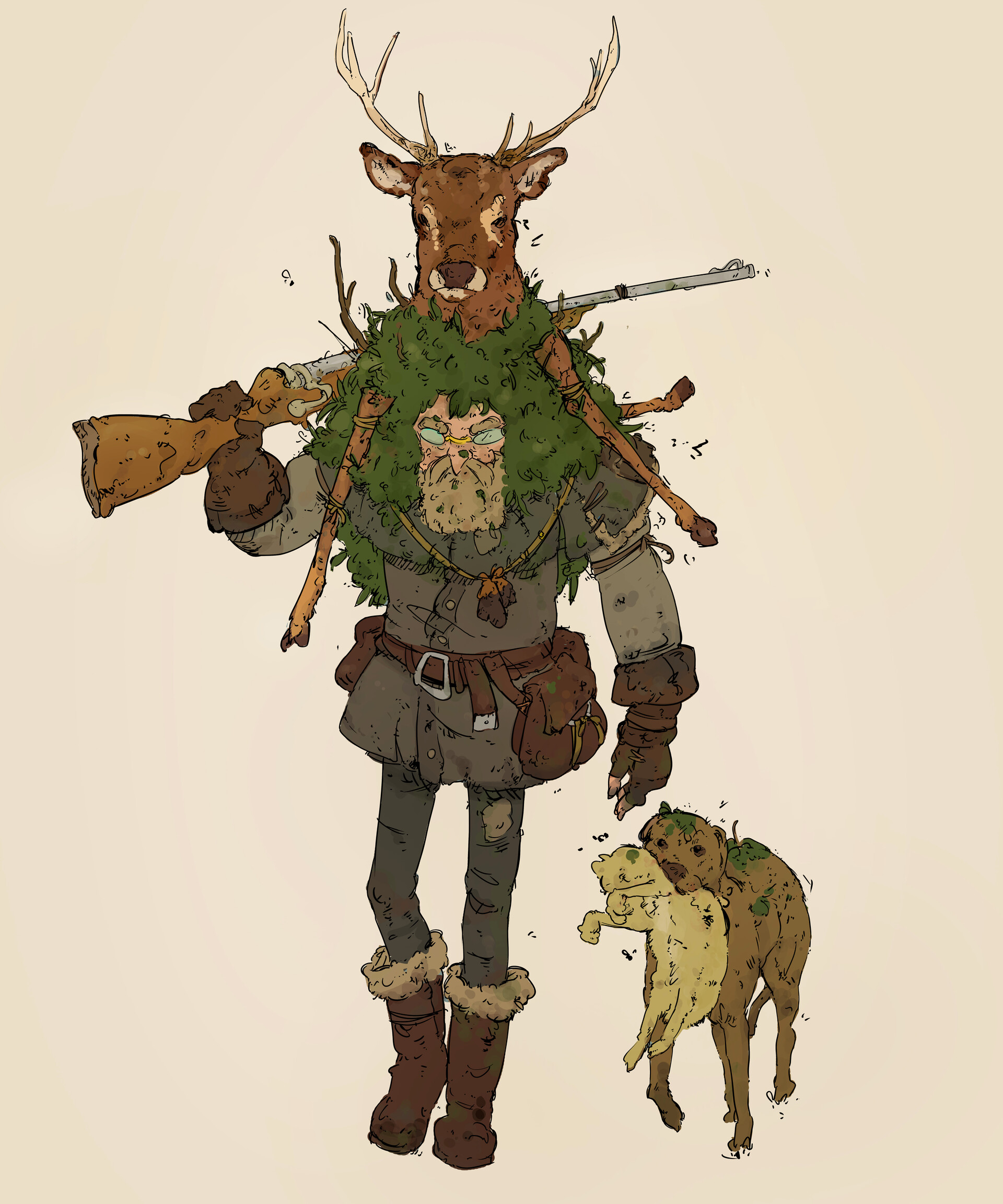 ArtStation - Hunter Camouflage, Nic J.