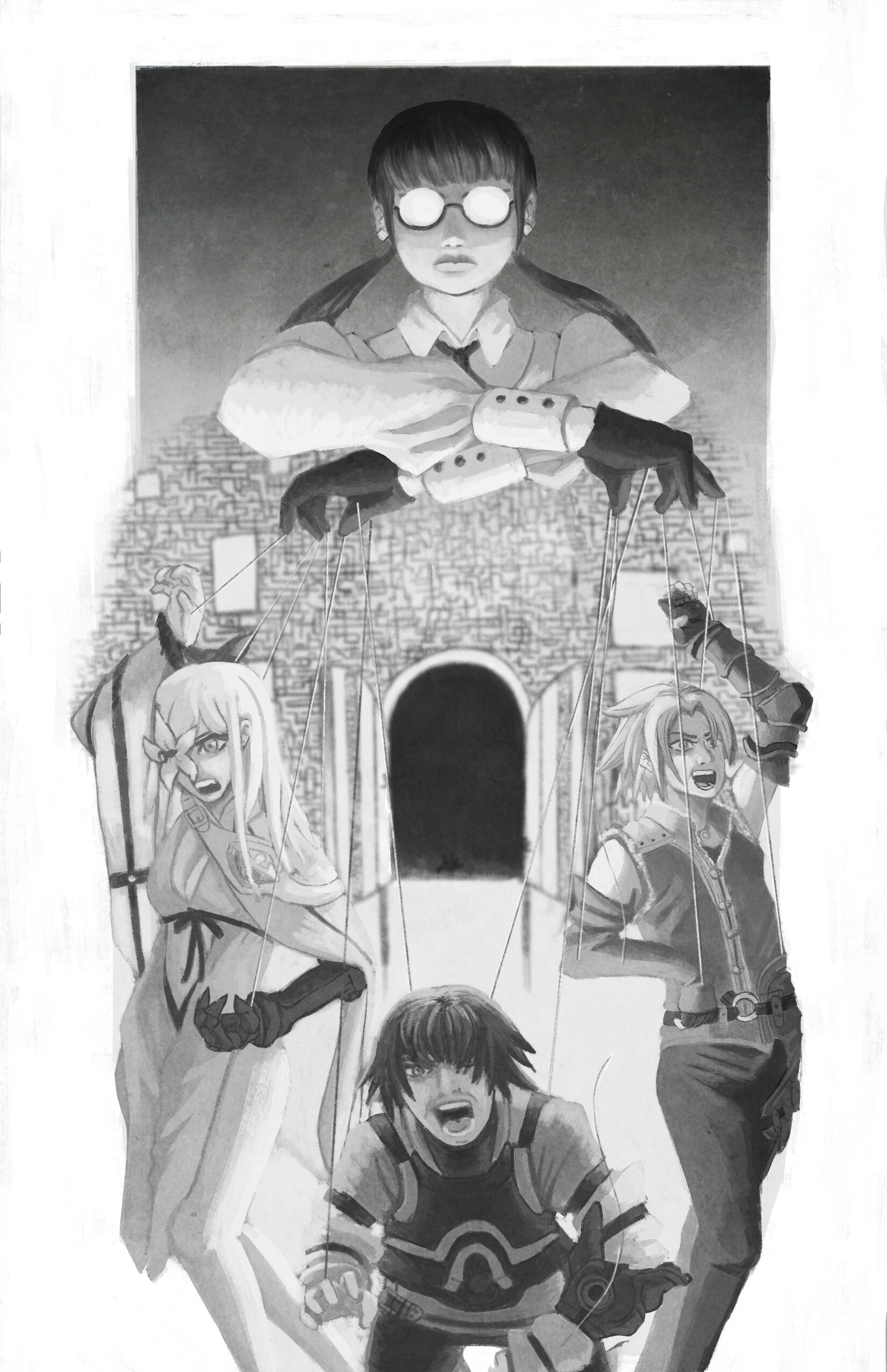 ArtStation - Drakengard's Vicious Cycle