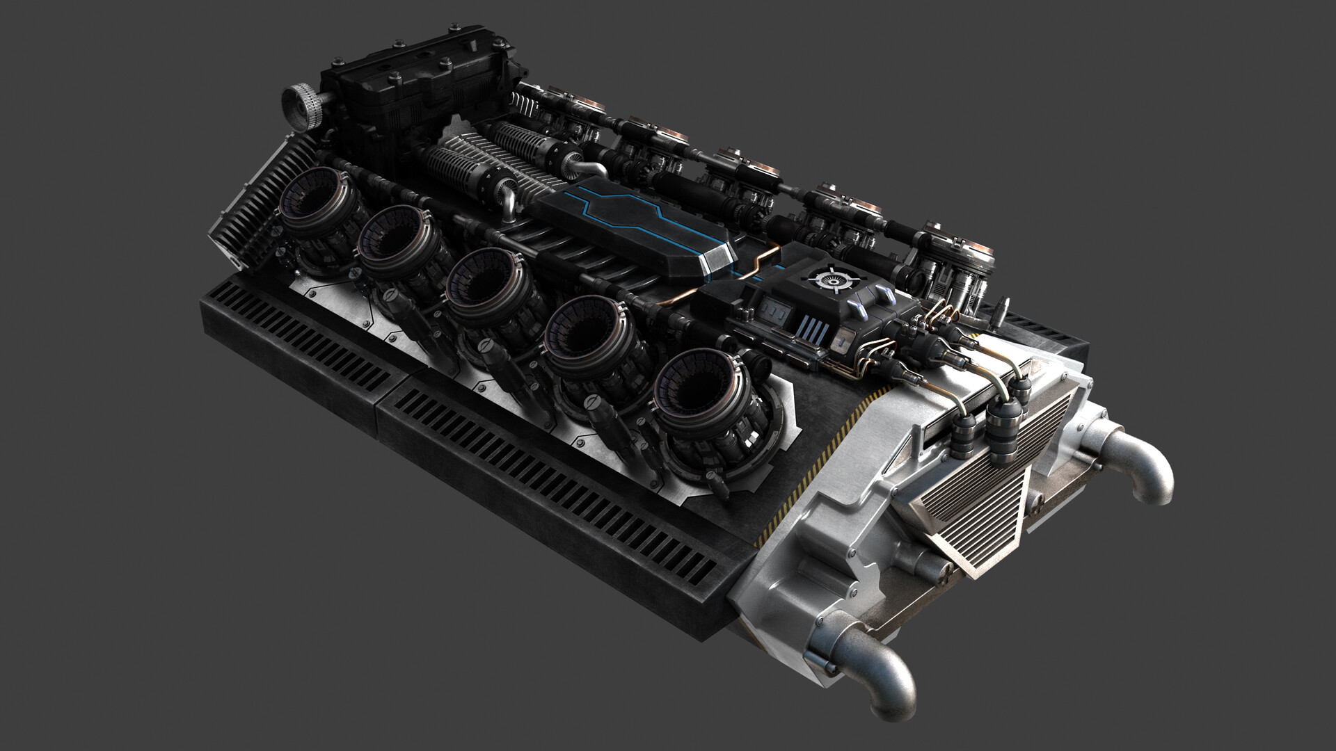 ArtStation - Racing engine