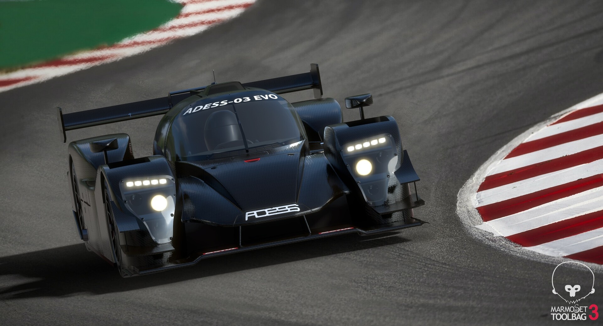 Oleksii Sergiyovych - Adess 03 EVO ELMS LMP3 2020 3D model