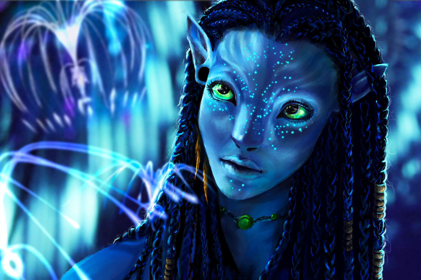 Julie Ramsey - Neytiri at Tree of Souls