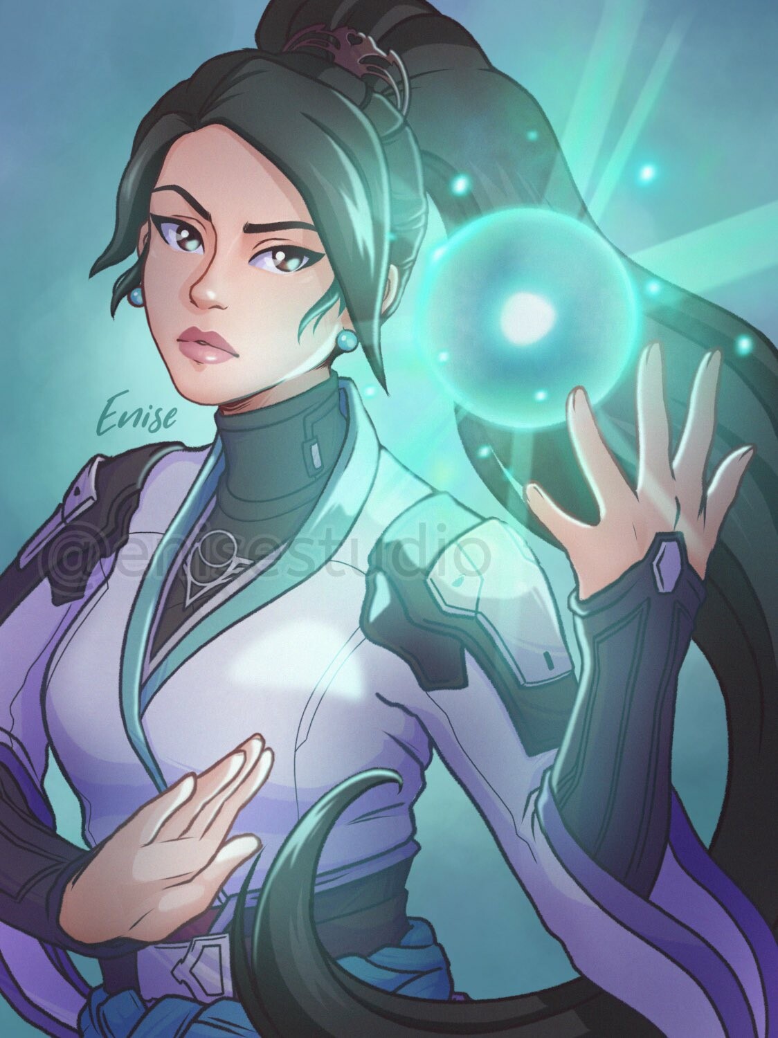 ArtStation - Sage from Valorant