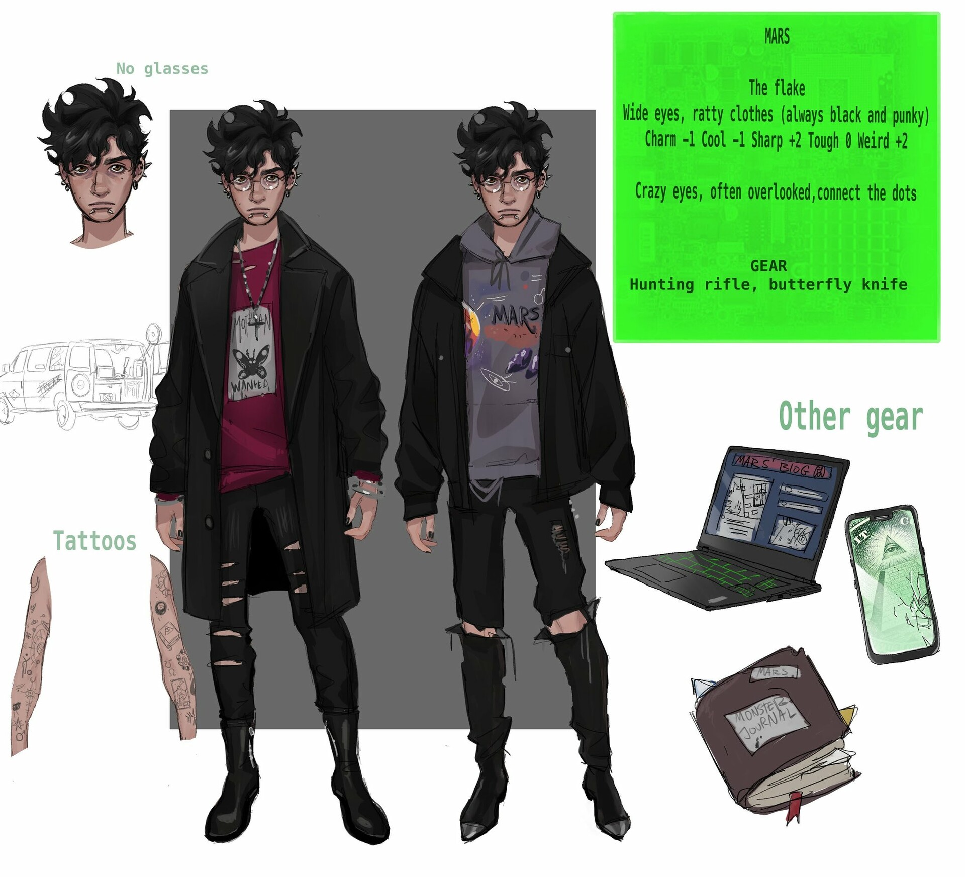 ArtStation - MARS- character concept