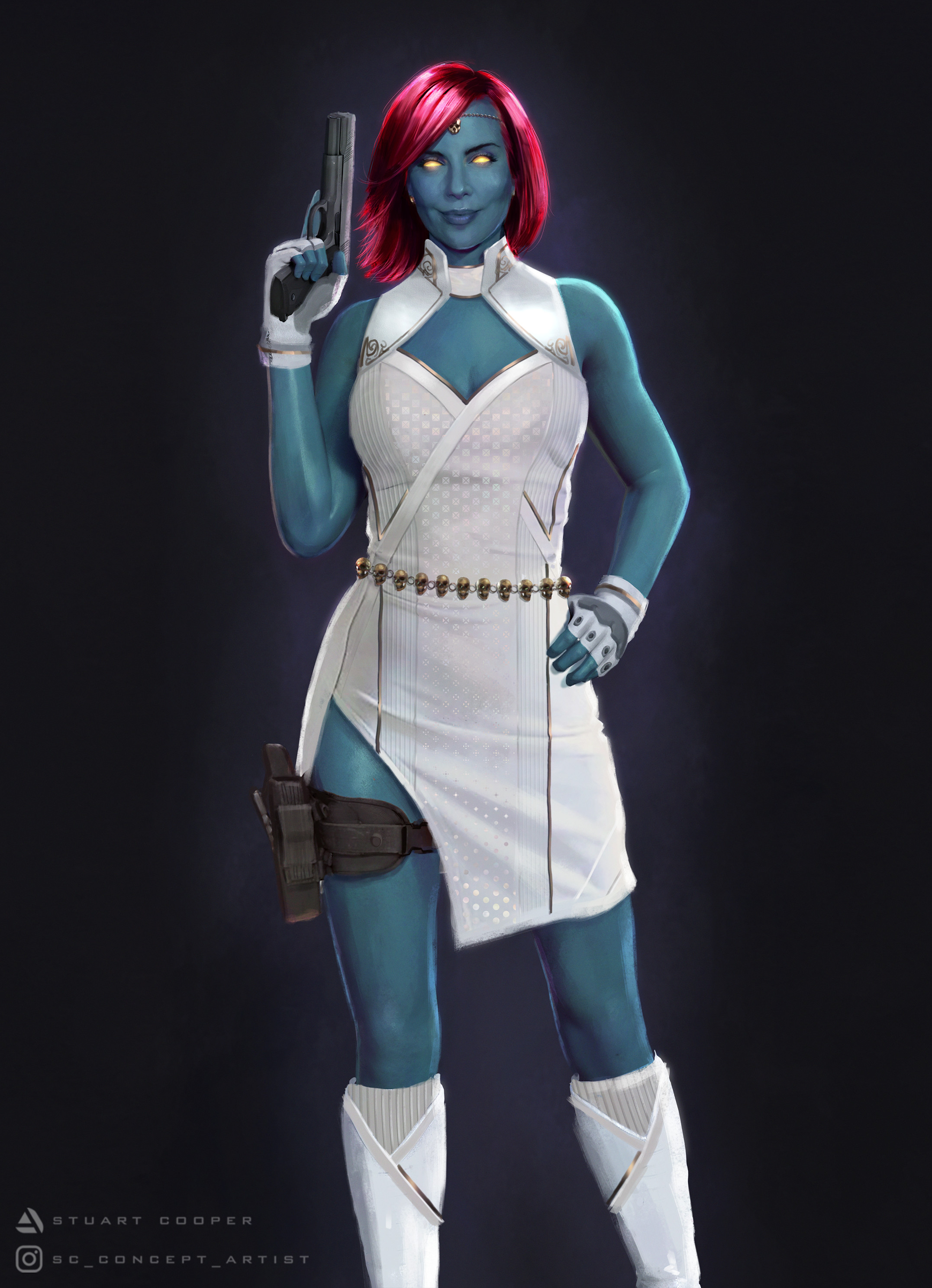 Stuart Cooper - Mystique MCU style