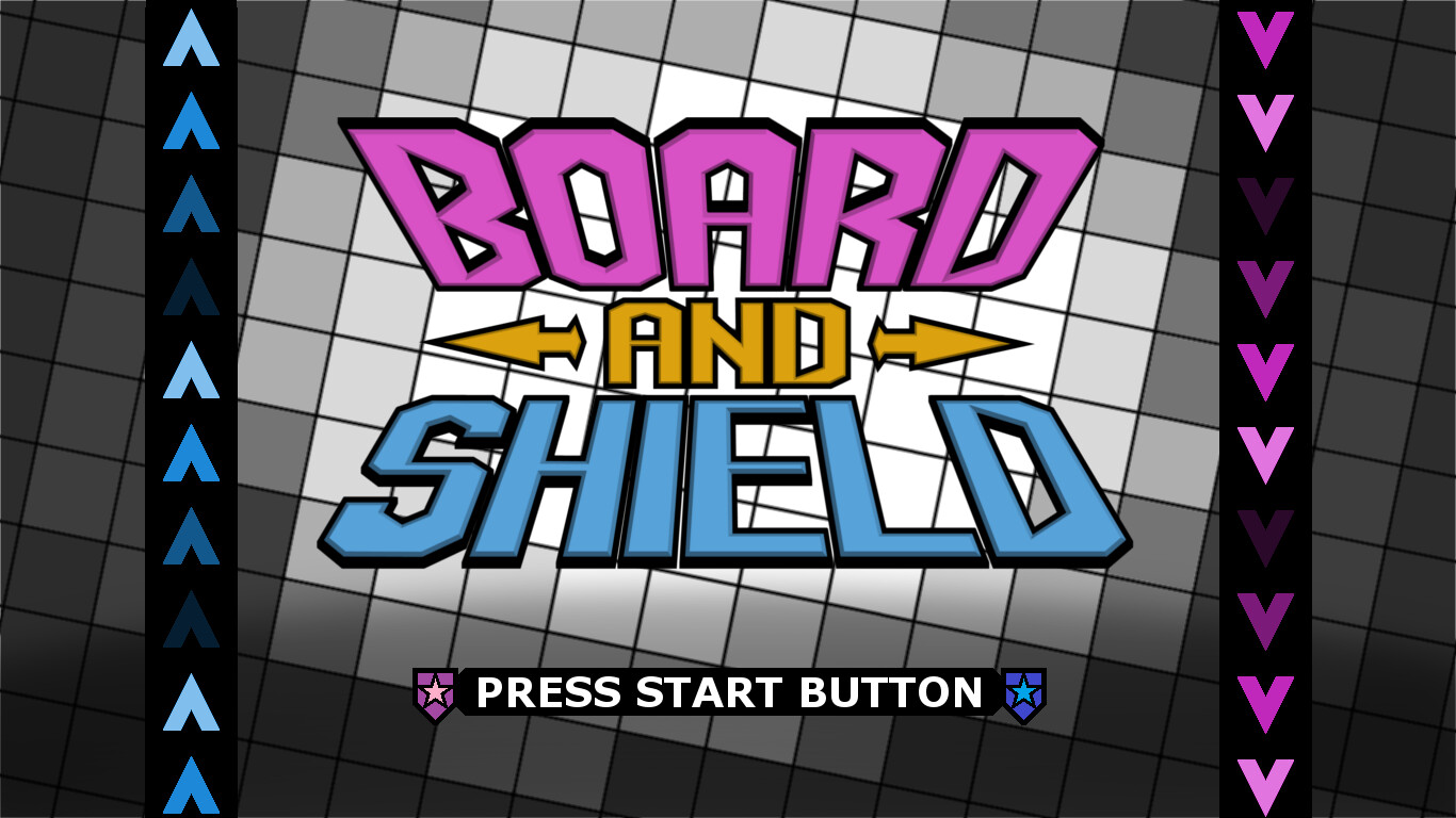 ArtStation - "Board and Shield" Title Screen