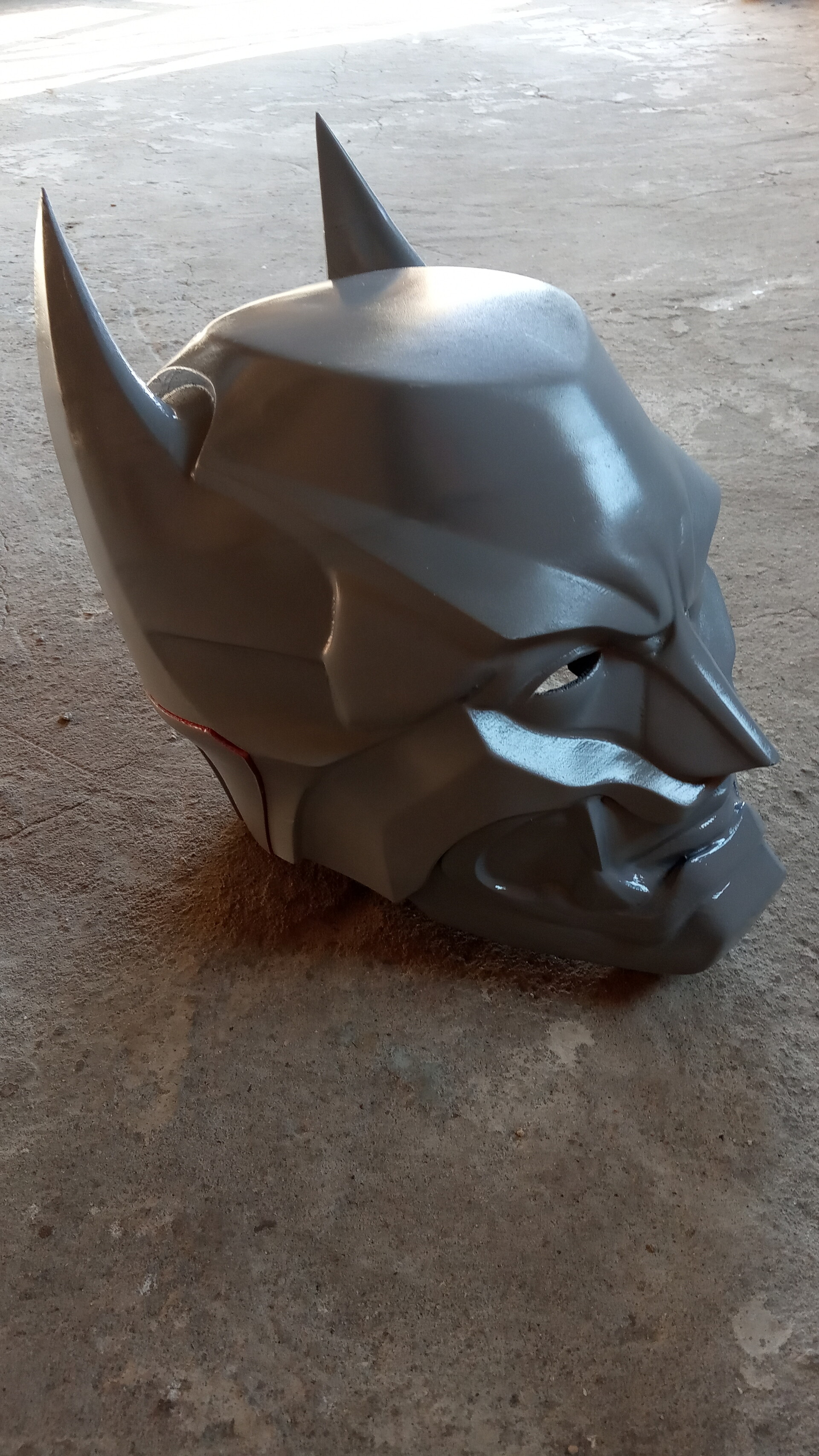SteelWolf - Batman Samurai mask helmet for Cosplay Armor