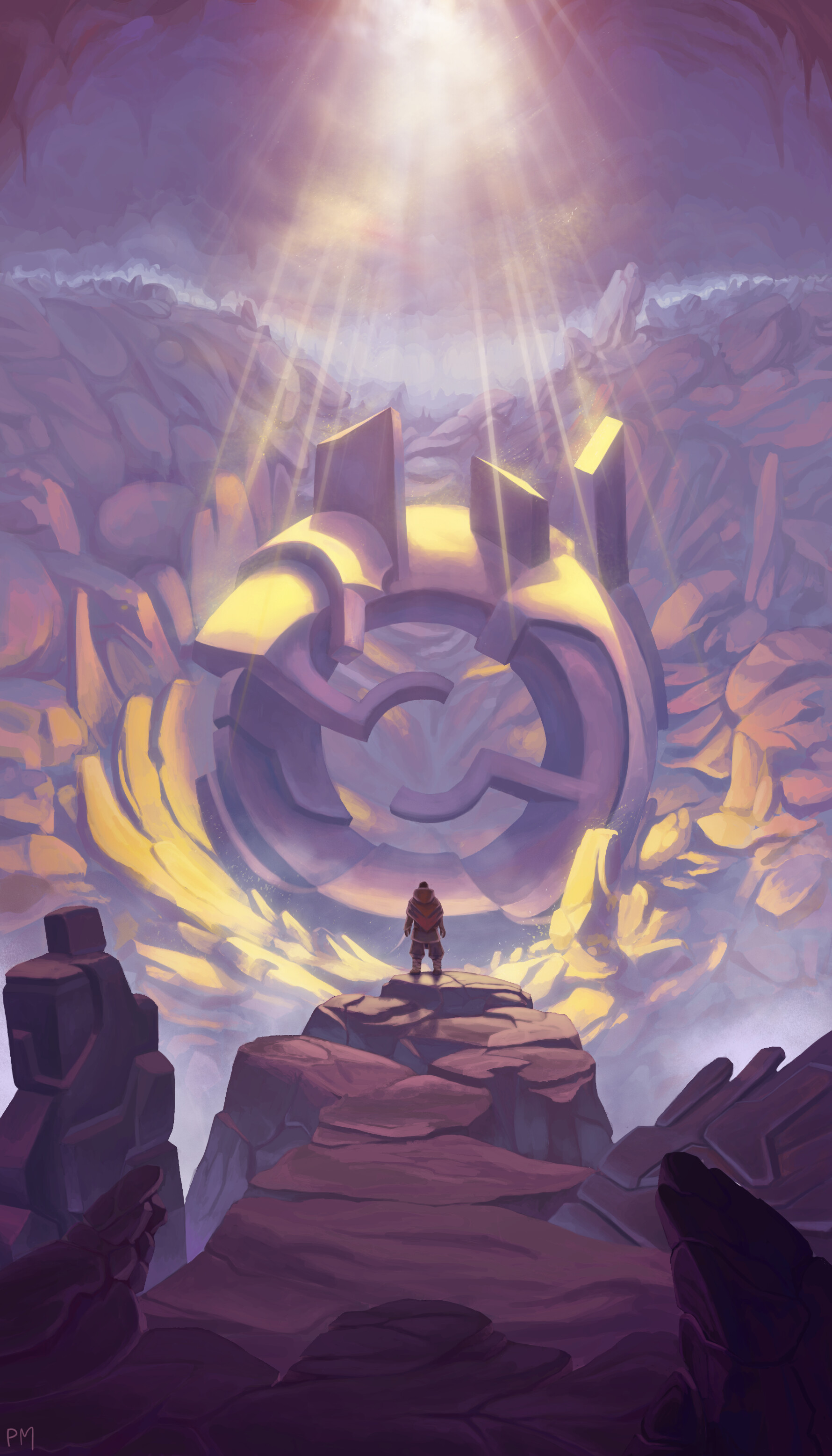 ArtStation - Tomb of Gods - Matter key art