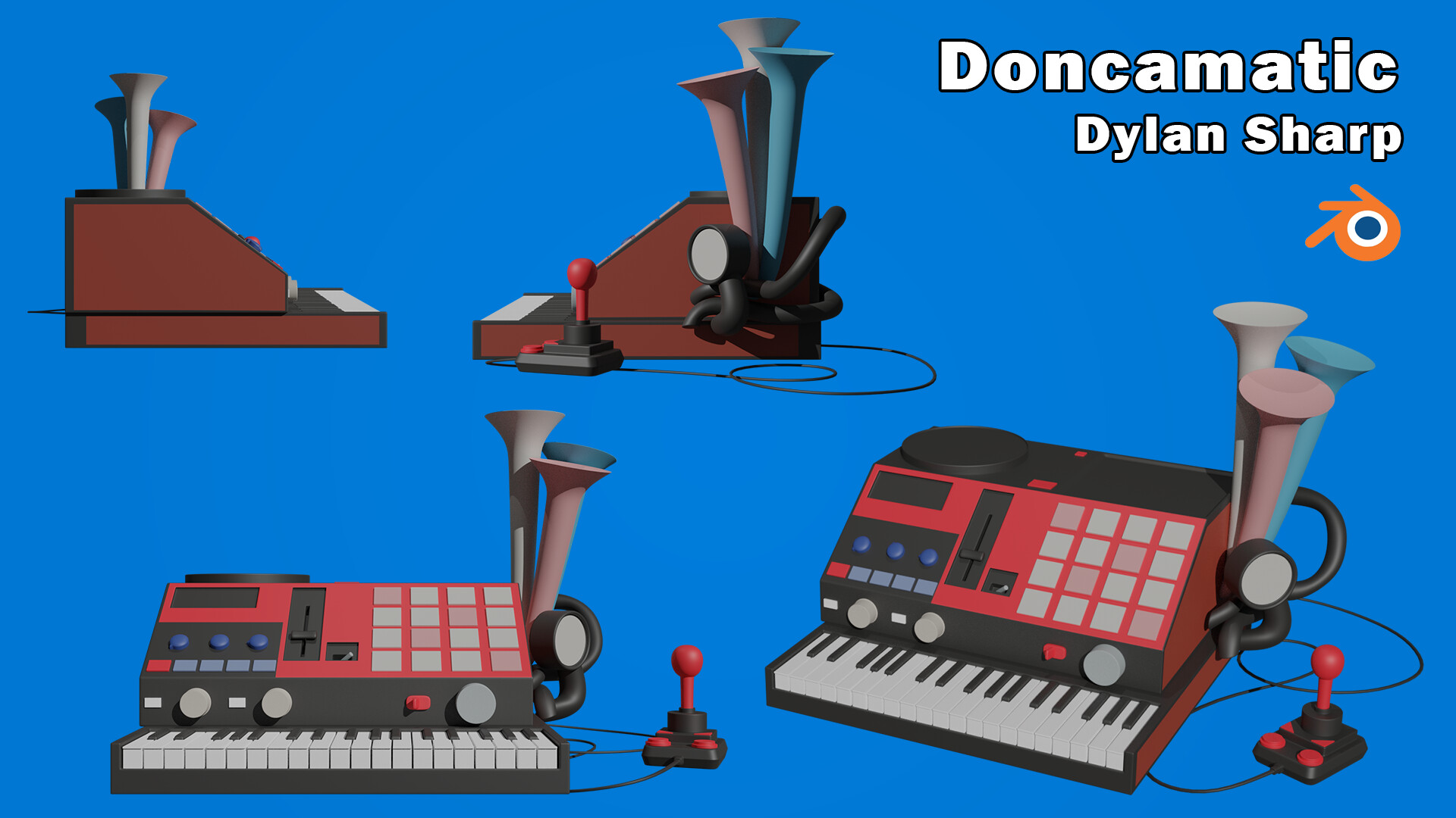Dylan Sharp - Gorillaz Doncamatic Machine Model