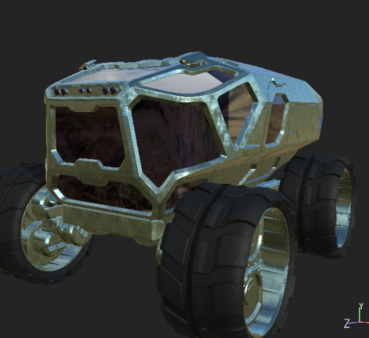 ArtStation - mars rover