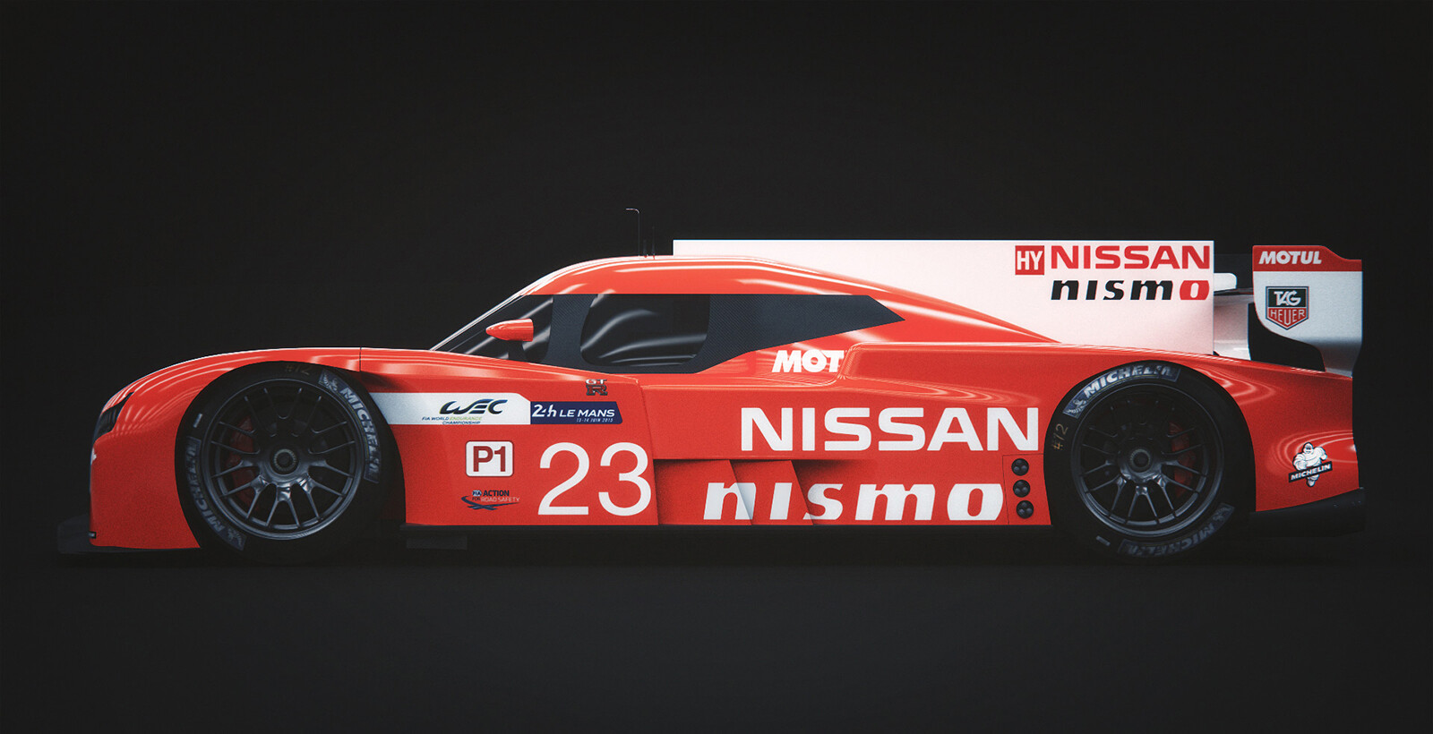 Oriol Folch - Nissan LMP1 middle engine