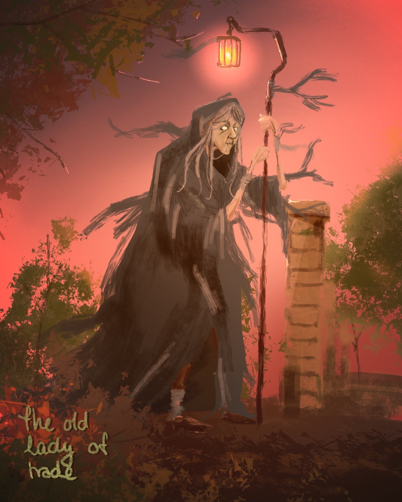 ArtStation - Old Lady of Trade