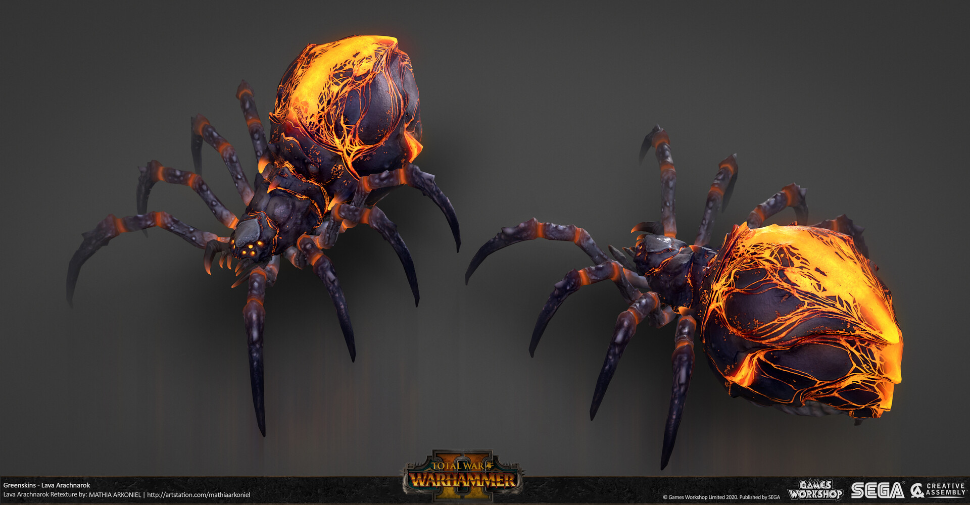 Total War: Warhammer 2 – Lava Arachnarok by Mathia Arkoniel ...