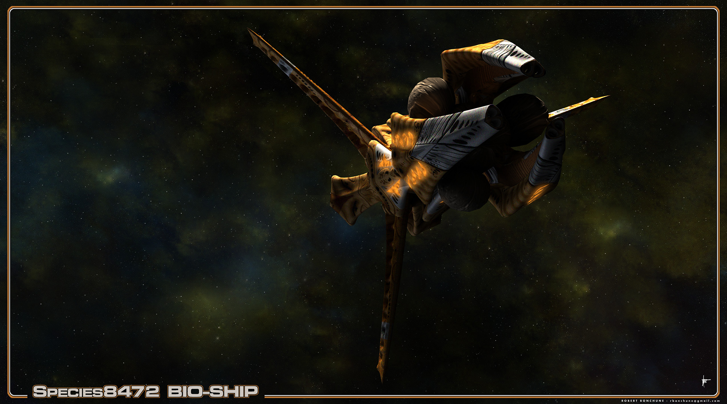 Robert Bonchune - Species8472 Bio-Ship (Star Trek: Voyager)