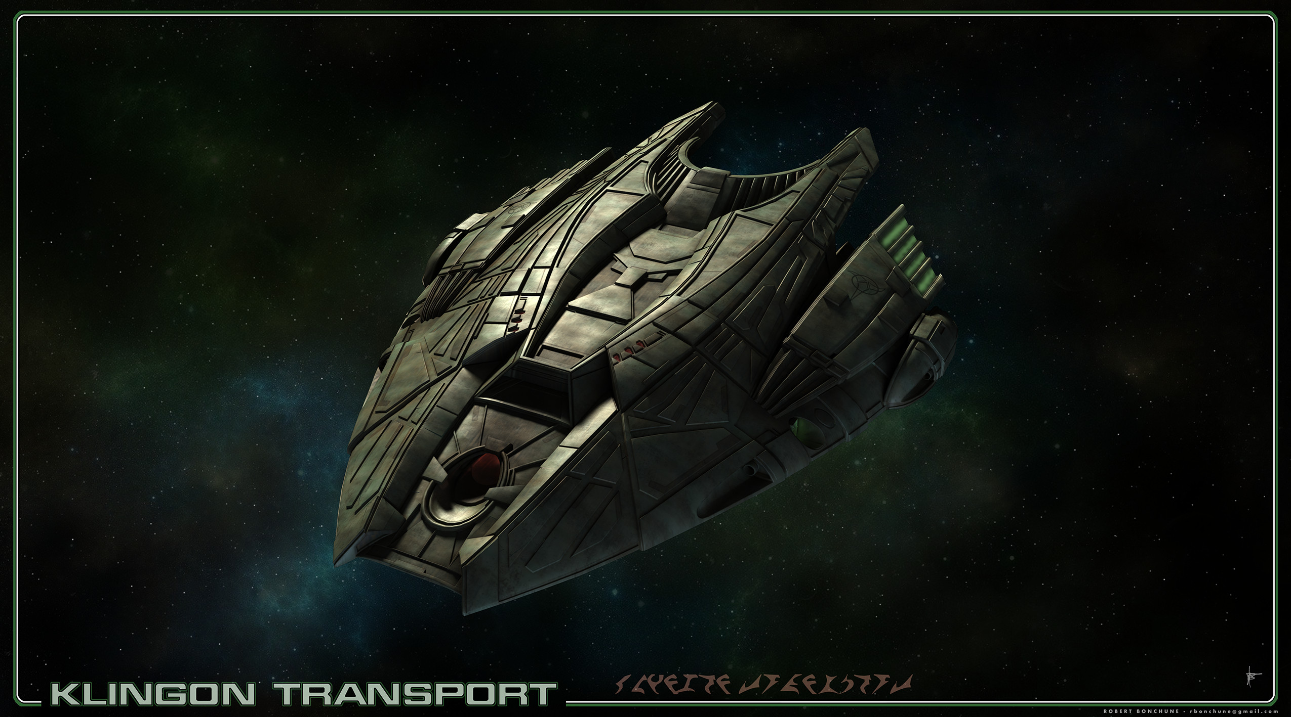 Robert Bonchune - Klingon Transport (Star Trek: Enterprise)