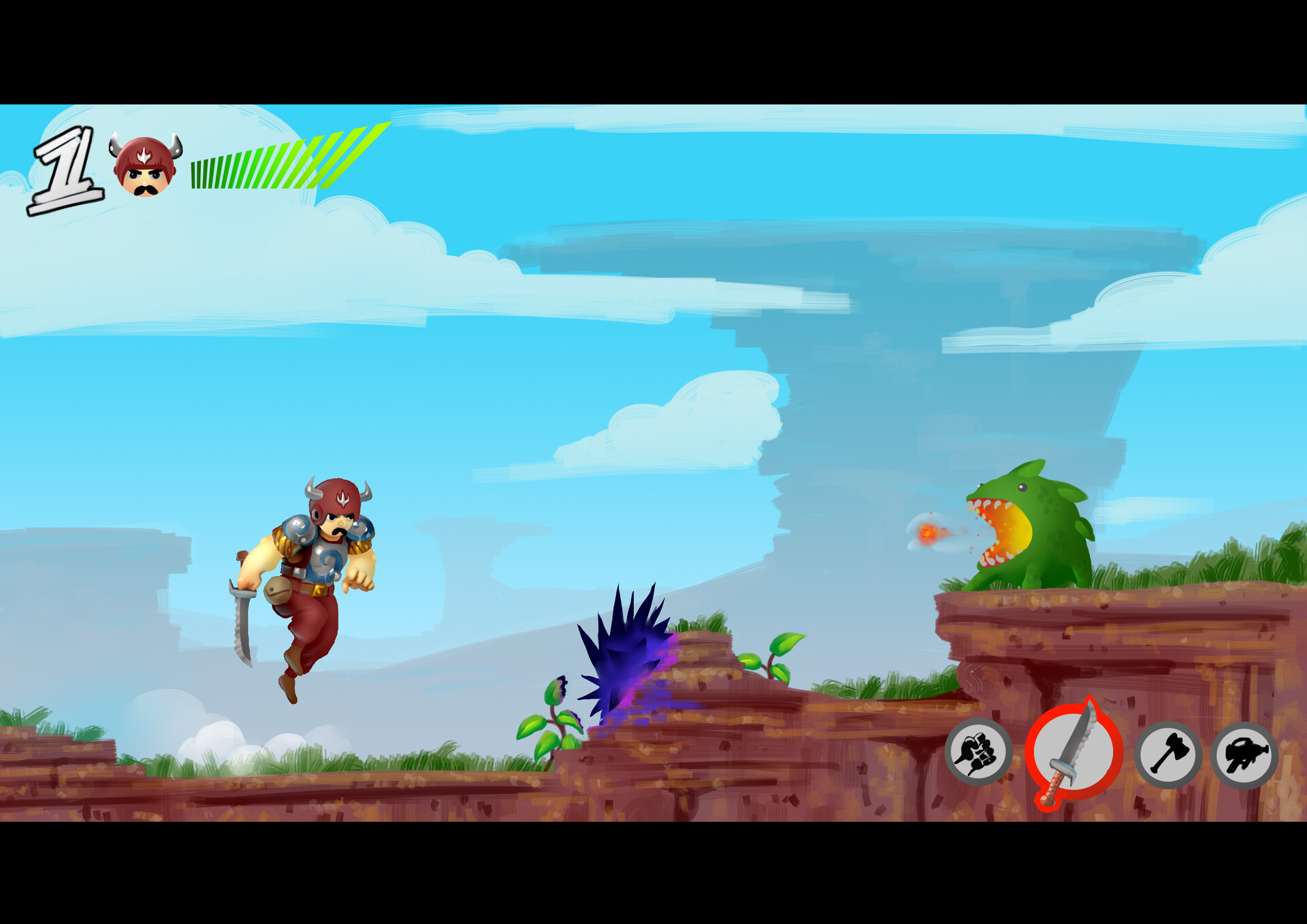 ArtStation - screen of an imaginary game