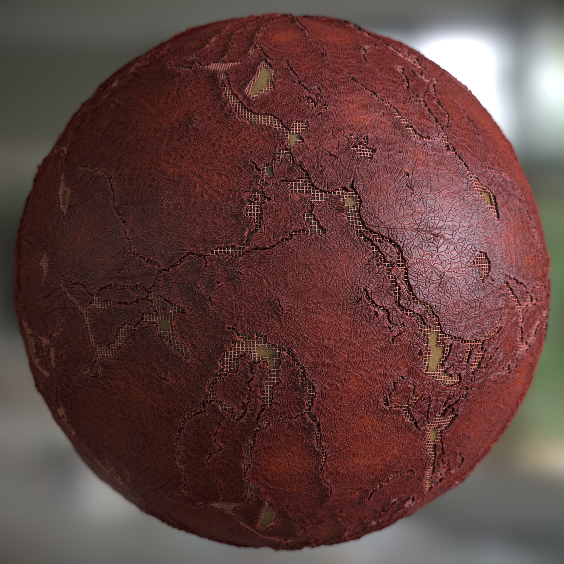 Daniel Herbst - Old Leather - Substance Designer