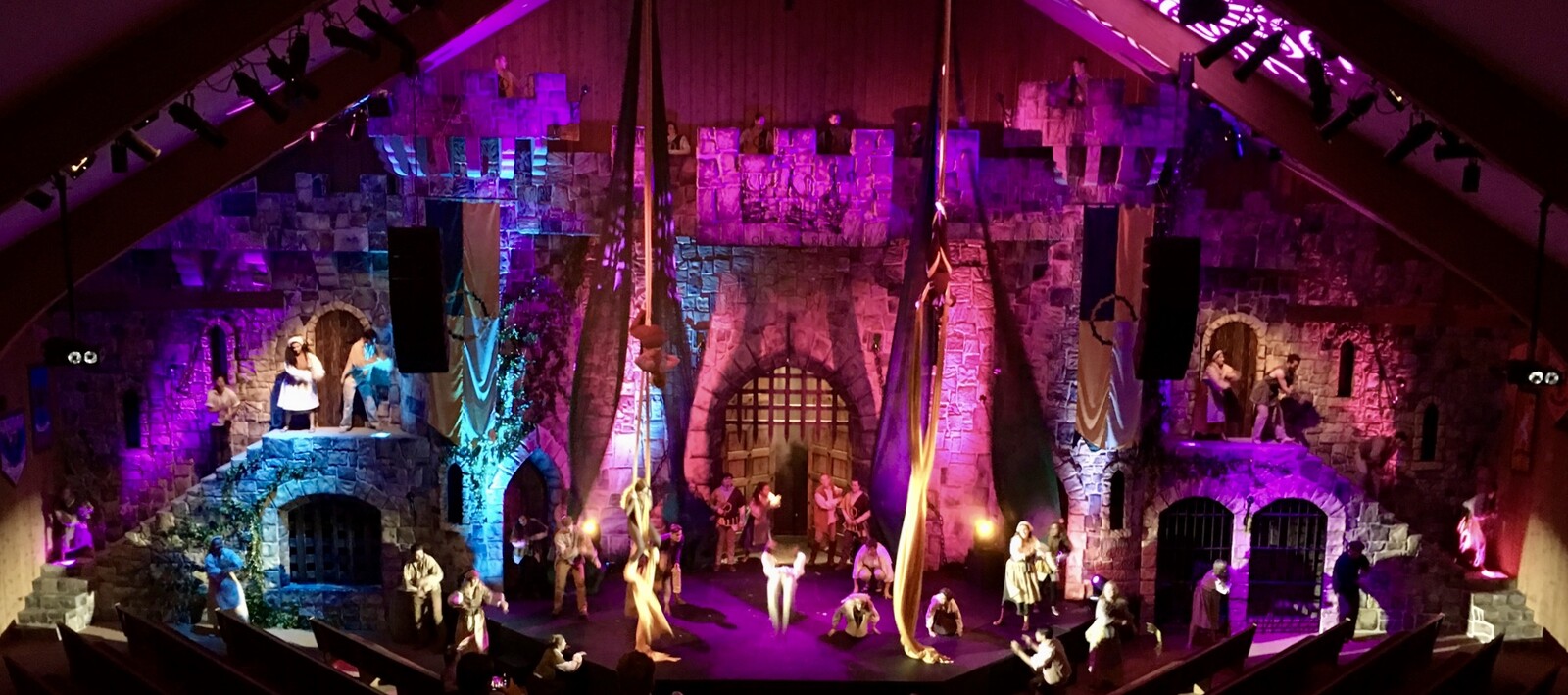 Derek Geer - Castle Stage Design - Forsaken