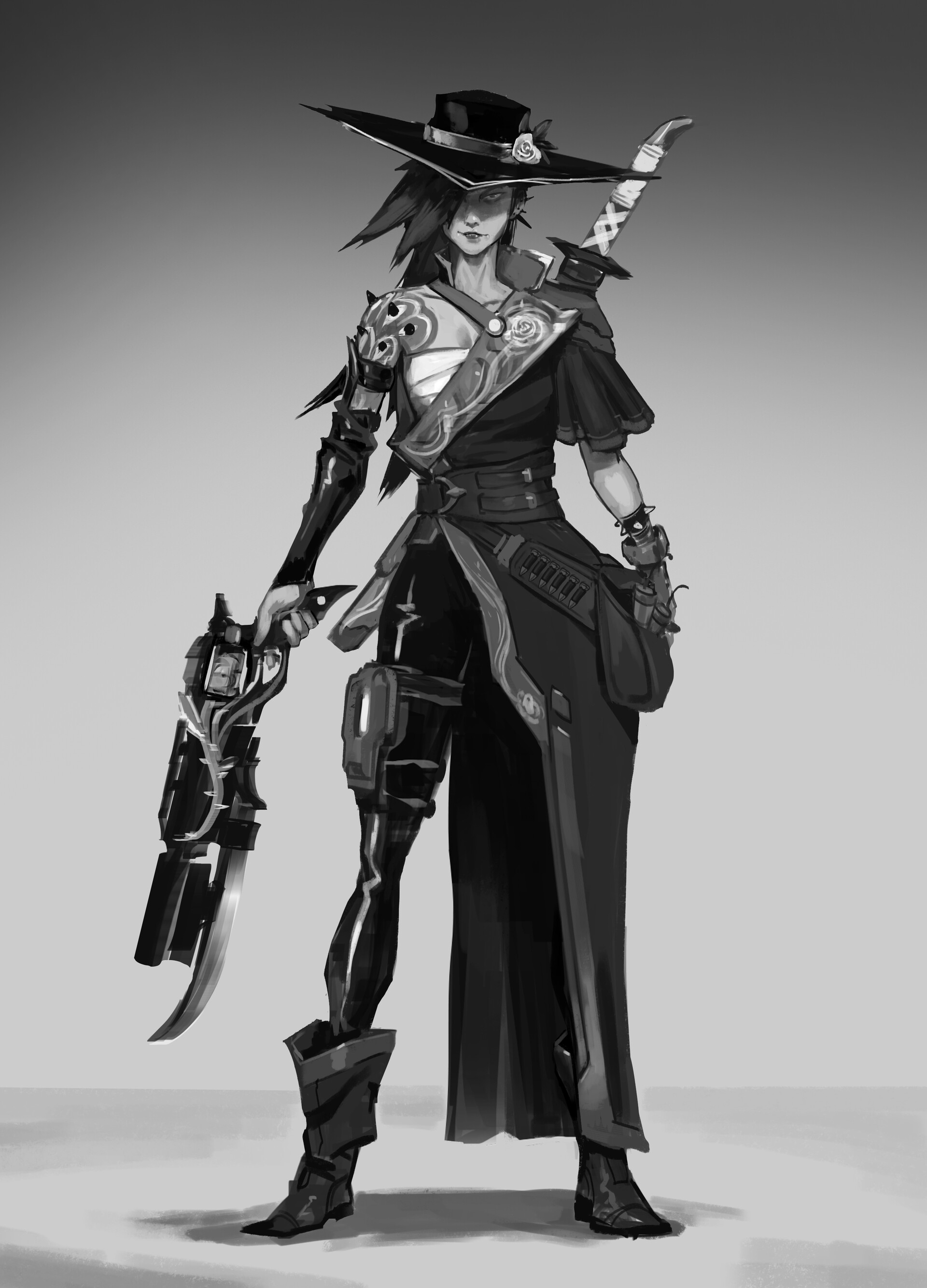 Max Davenport - Borderlands 3: Bounty of Blood Character Concepts