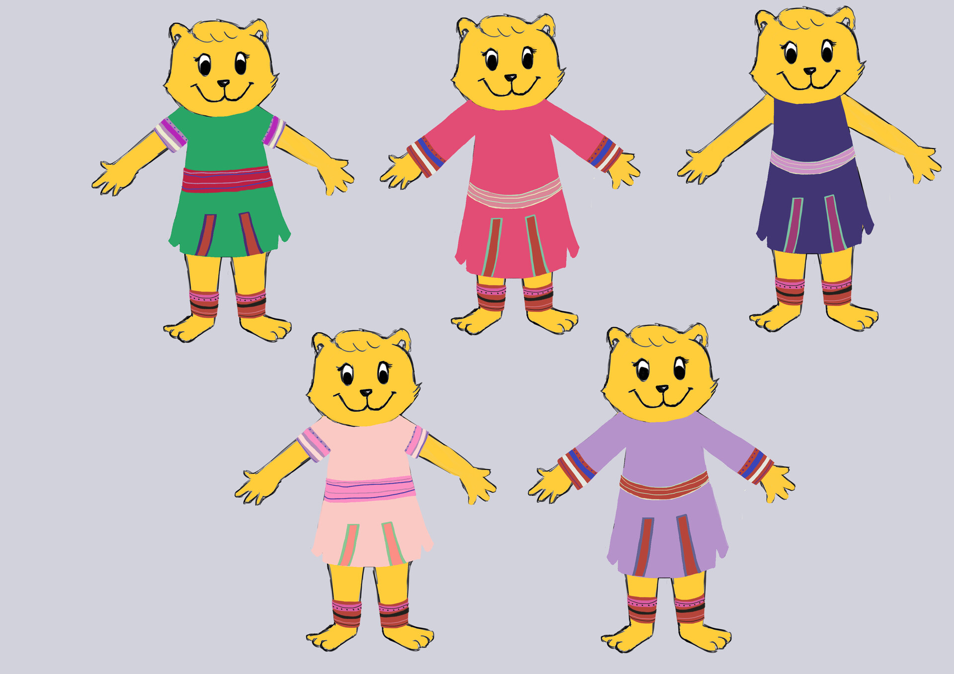 You Ying Seah - Design Explorations for Singa and the Kindness Cubbies