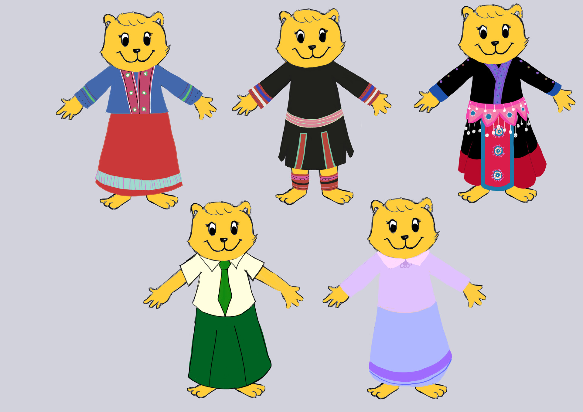 ArtStation - Design Explorations for Singa and the Kindness Cubbies