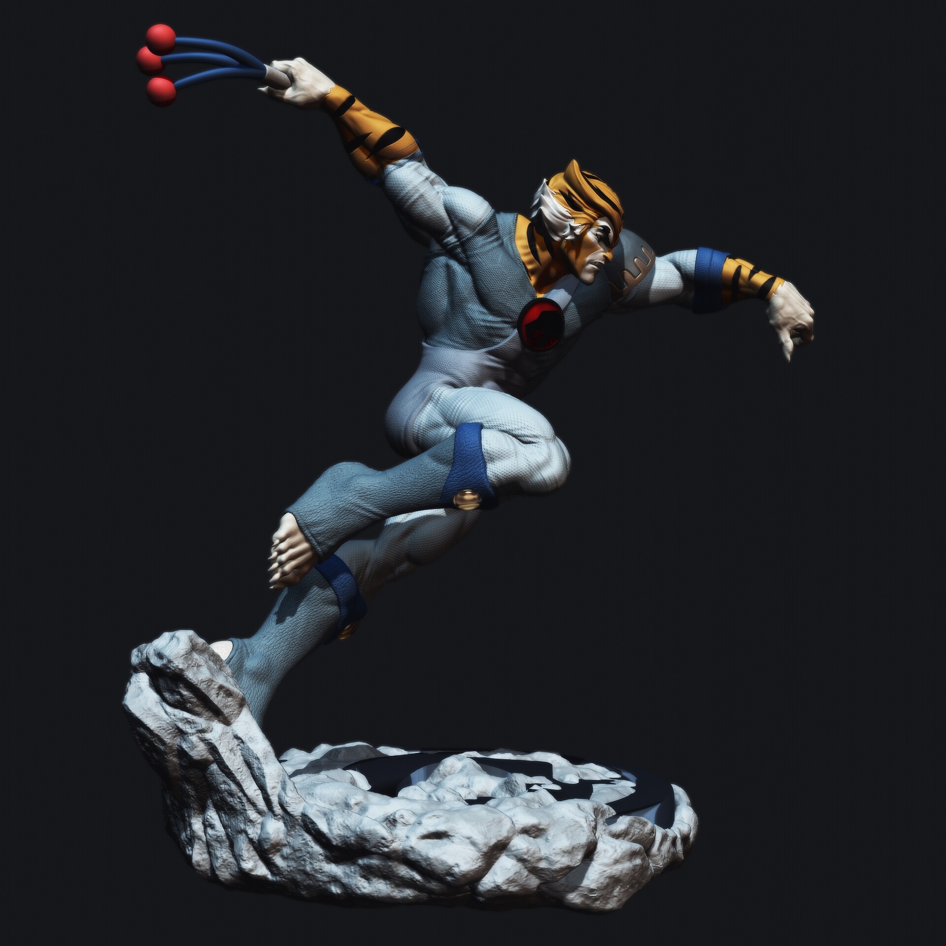 CG Pyro Digital Art - 💥 Thundercats Tygra STL for 3D printing Fanart ...