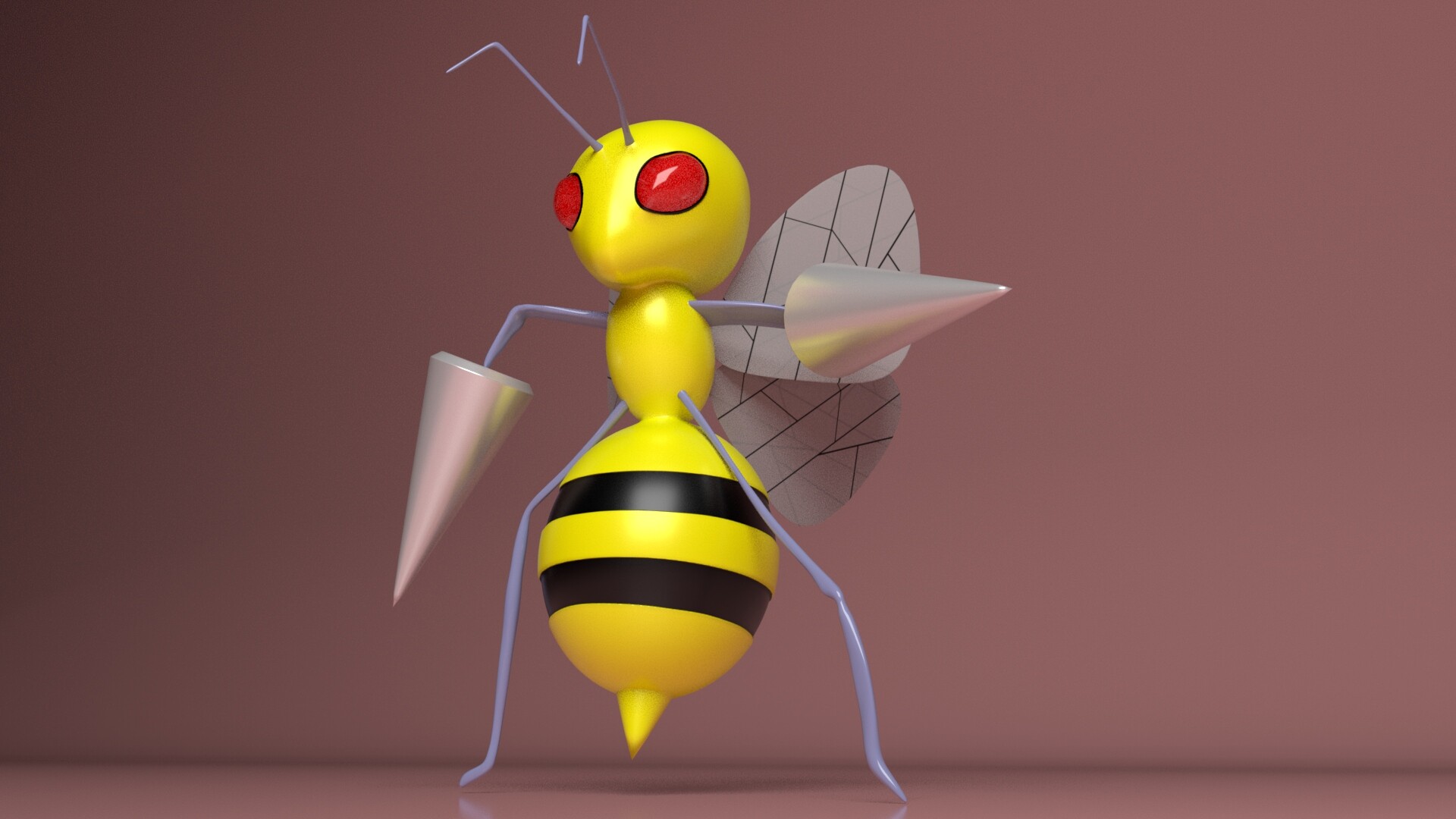 ArtStation - Beedrill (Pokémon)