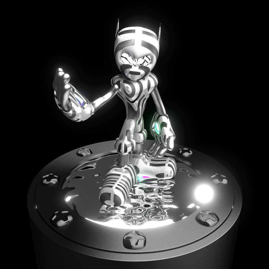 ArtStation - Tiger of the Robocats V1