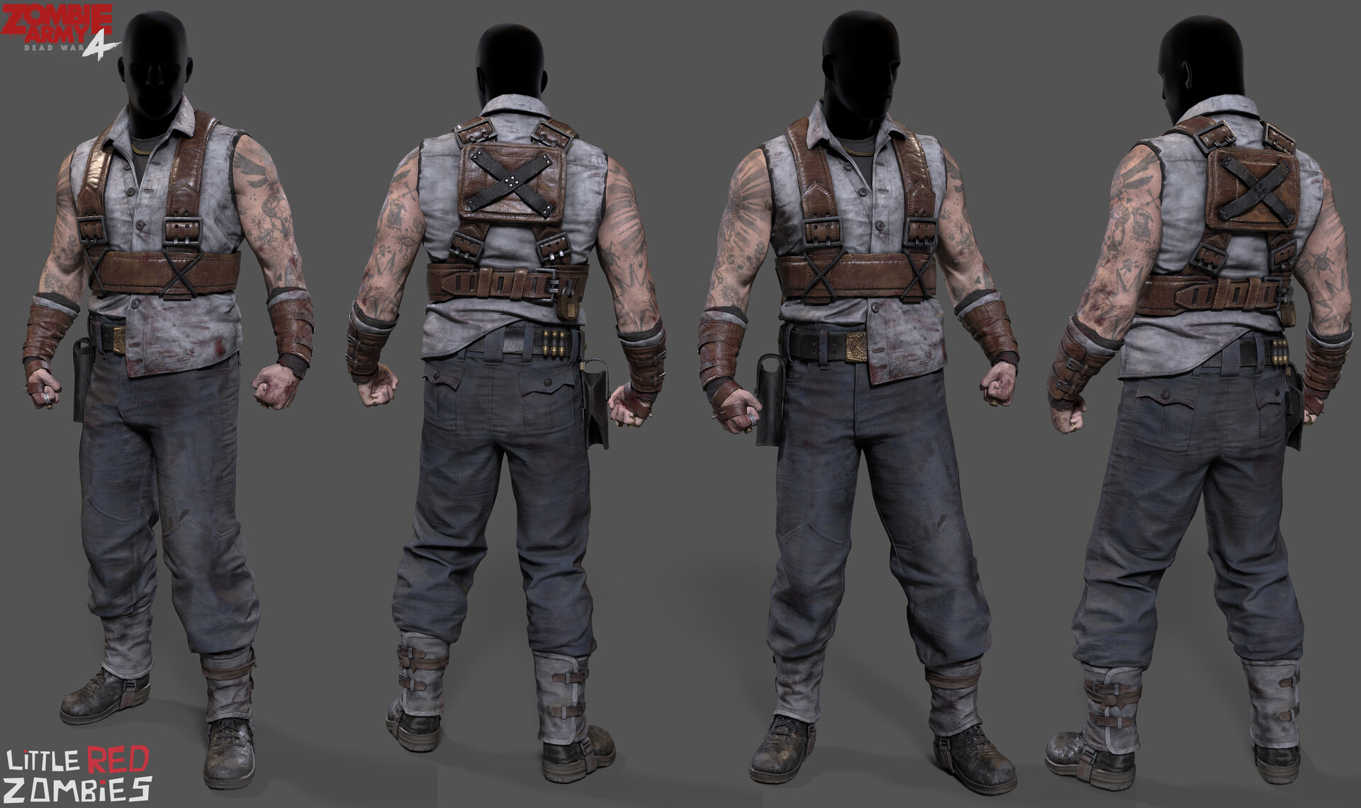 LITTLE RED ZOMBIES - Boris - Zombie Army 4