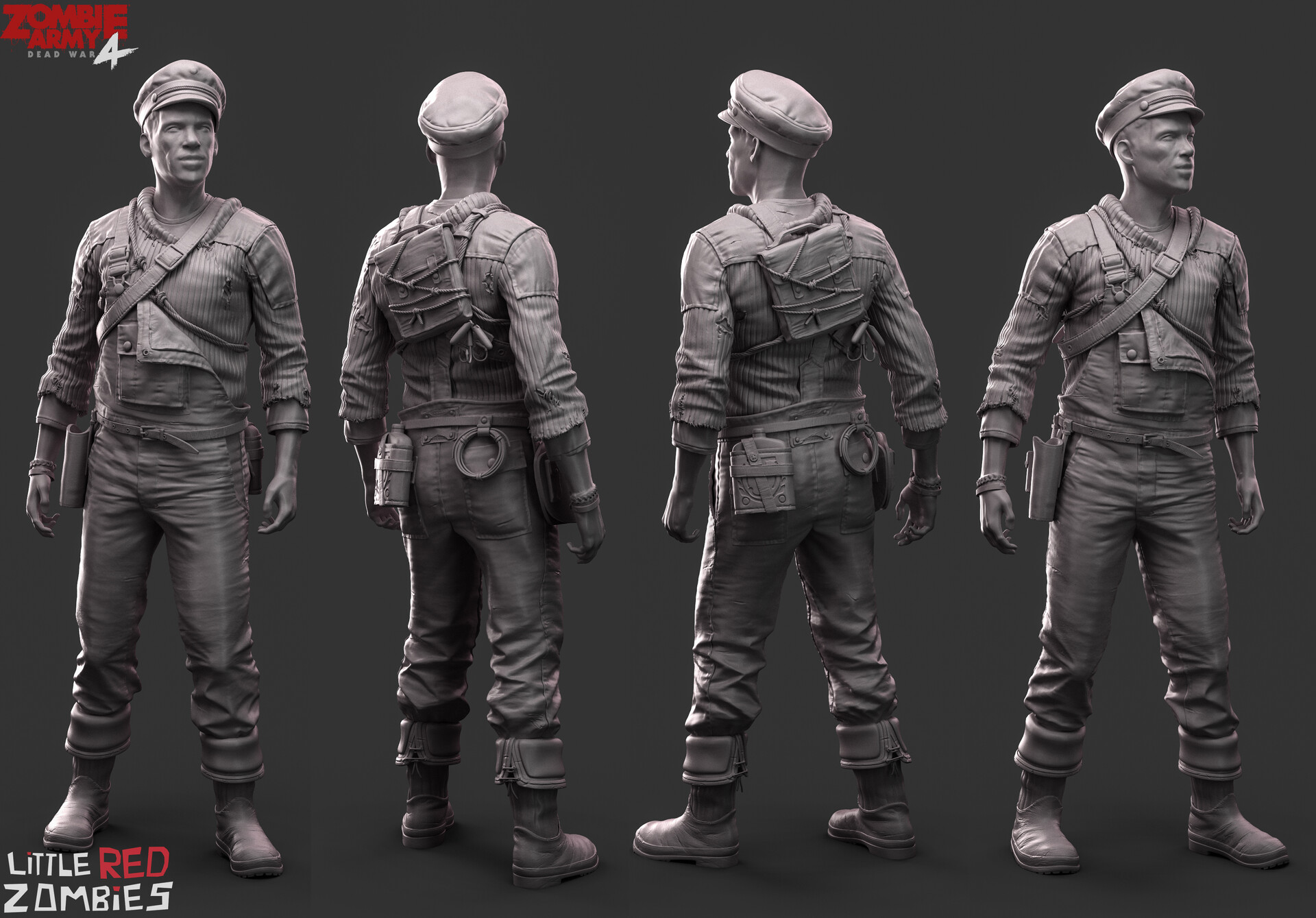 LITTLE RED ZOMBIES - Sailor - Zombie Army 4