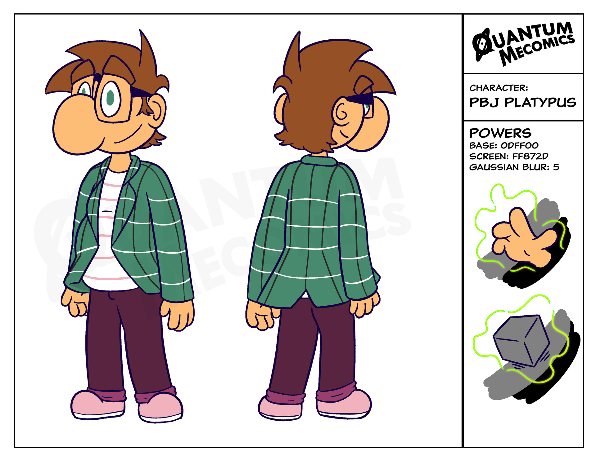 ArtStation - Quantum Mecomic Character Sheets