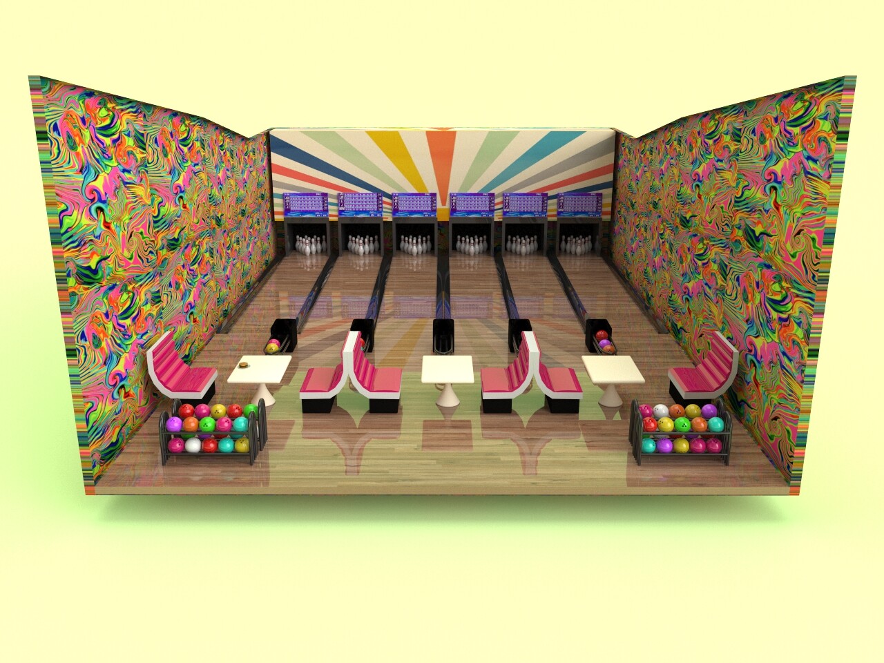 ArtStation - Boliche 3D