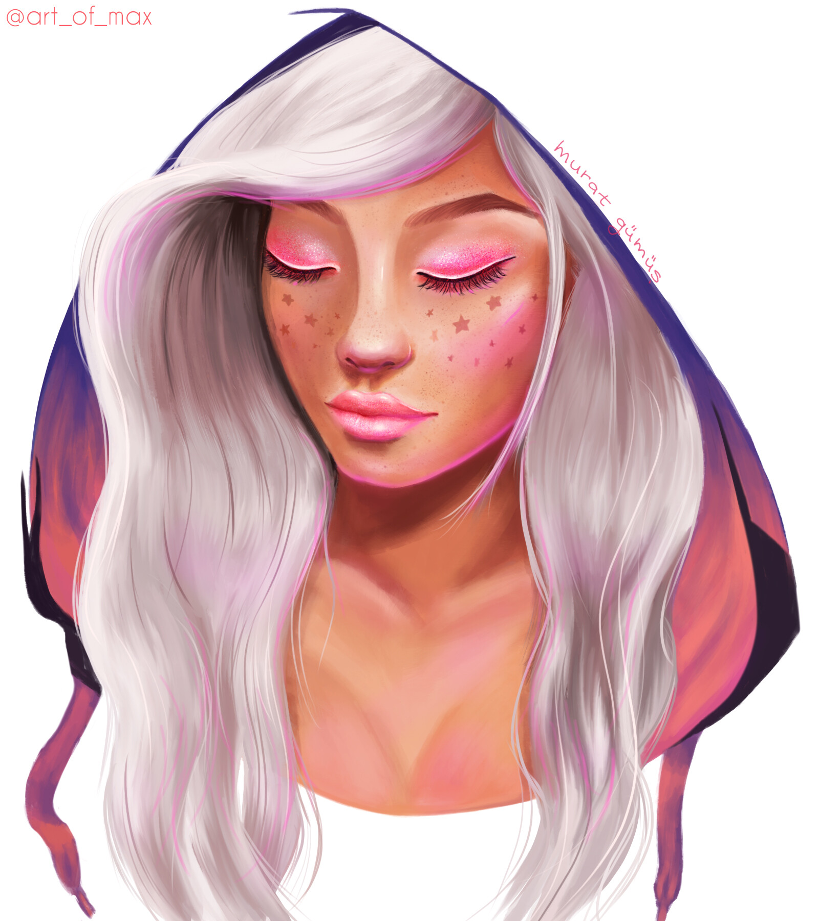 ArtStation - Pinky Portrait