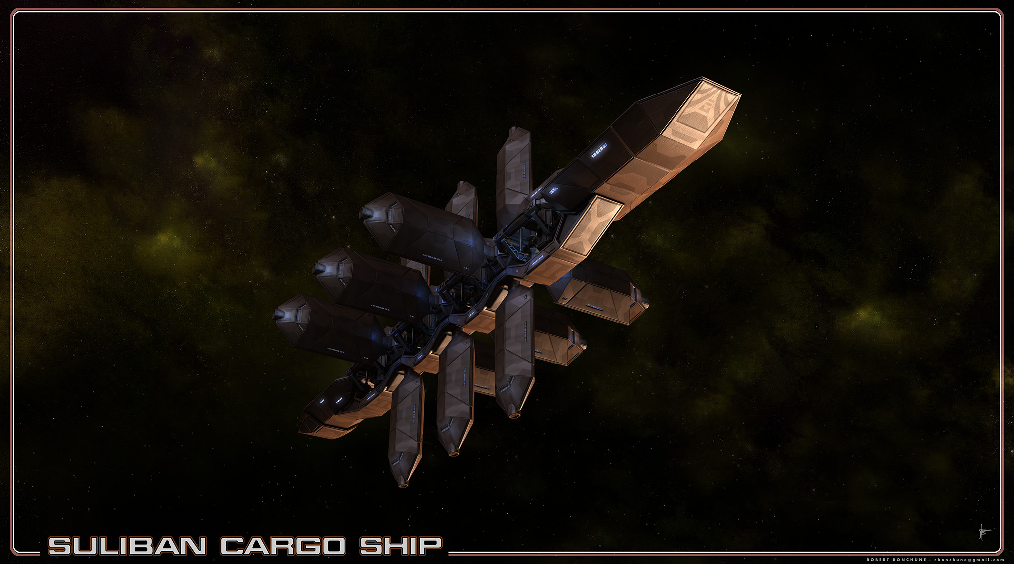 Robert Bonchune - Suliban Cargo Ship (Star Trek: Enterprise)