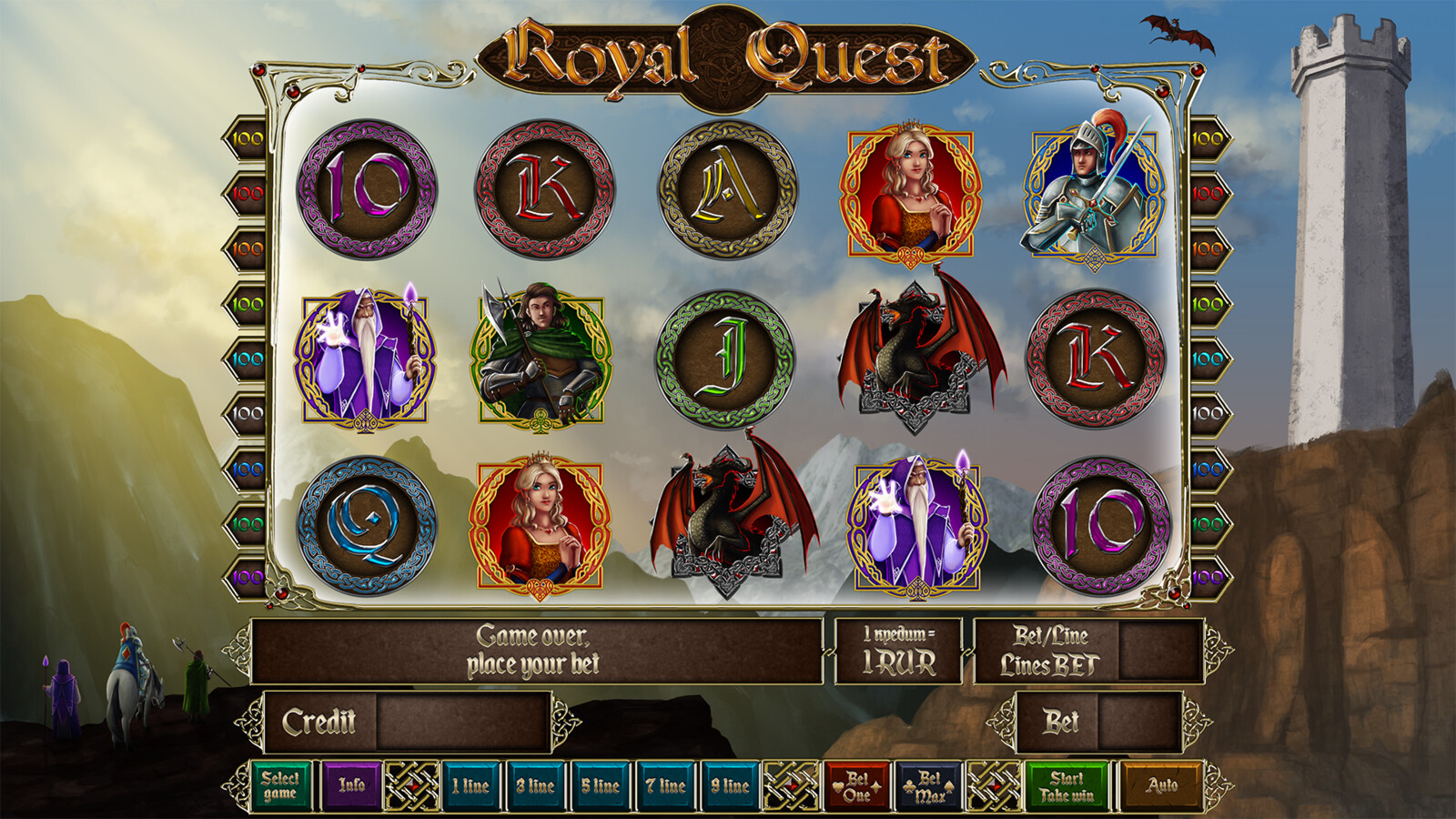 Valeria Mints - Royal Quest Slot Game