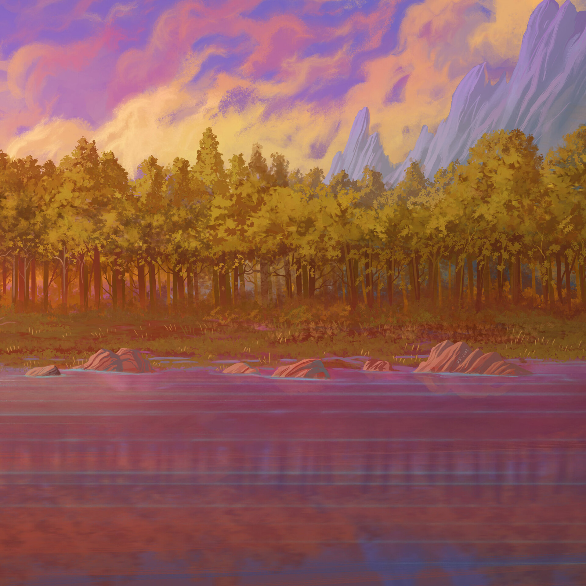 Francisco Badilla - Red fox landscape