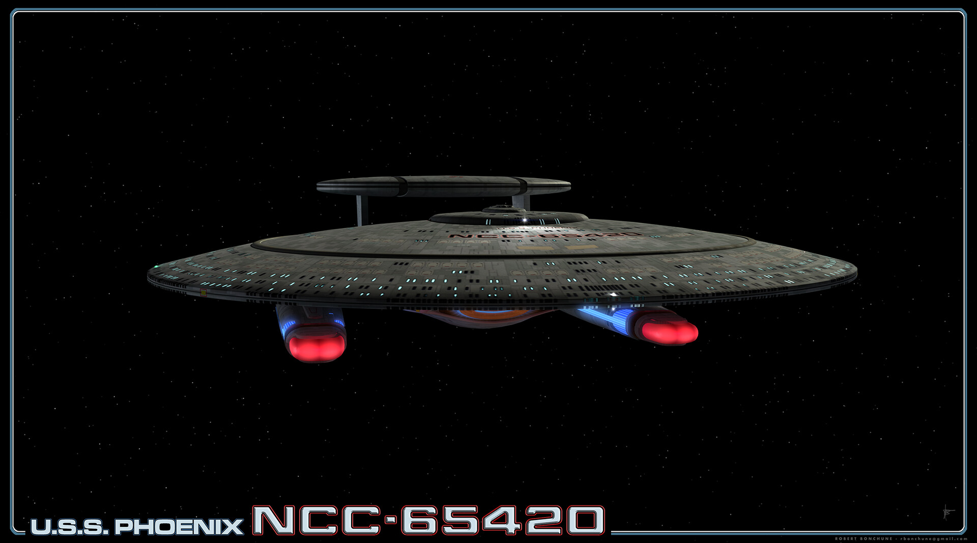 Robert Bonchune - U.S.S. Phoenix (Star Trek: Voyager, Star Trek: Deep ...