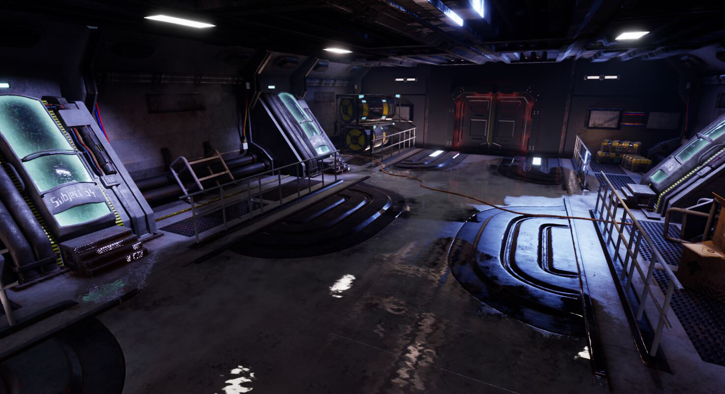 ArtStation - Cryogenic Lab