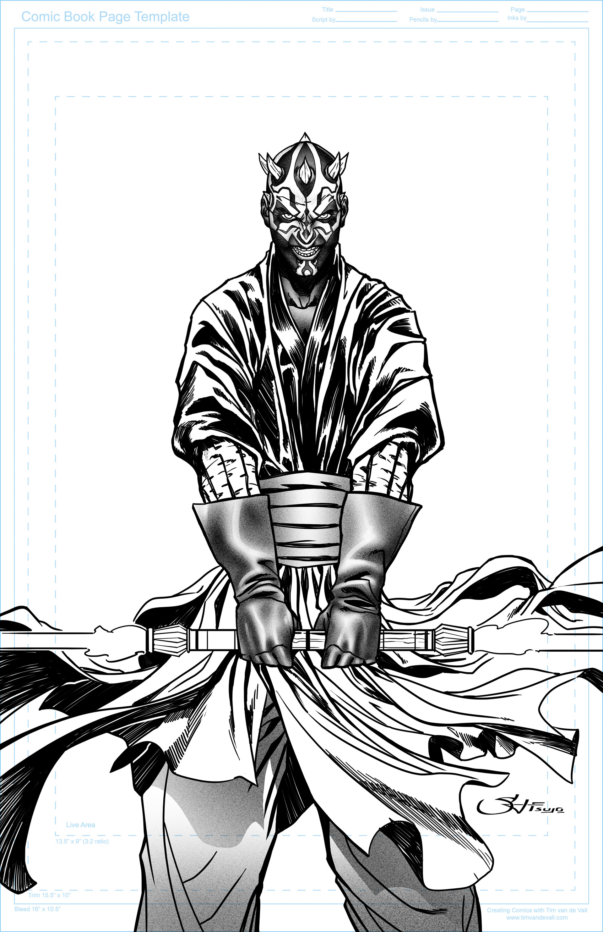 dark side coloring pages