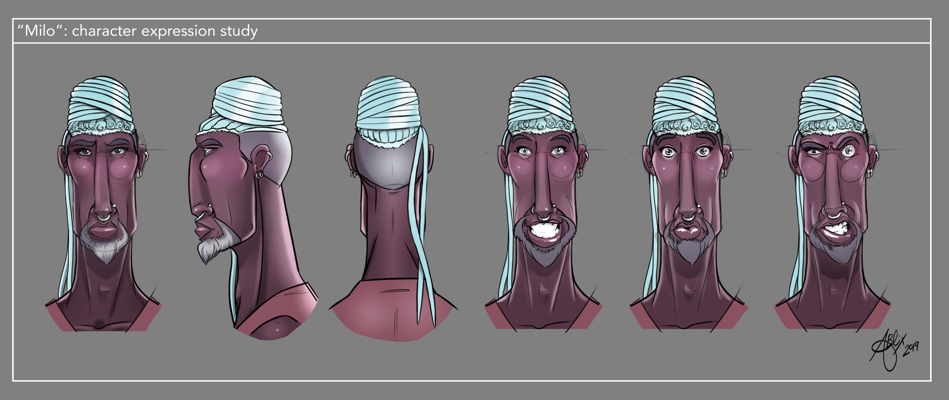 ArtStation - Milo: Character Expressions