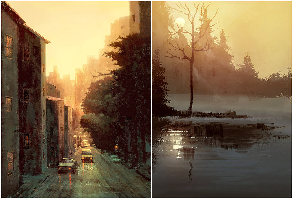 ArtStation - I like soft tones...