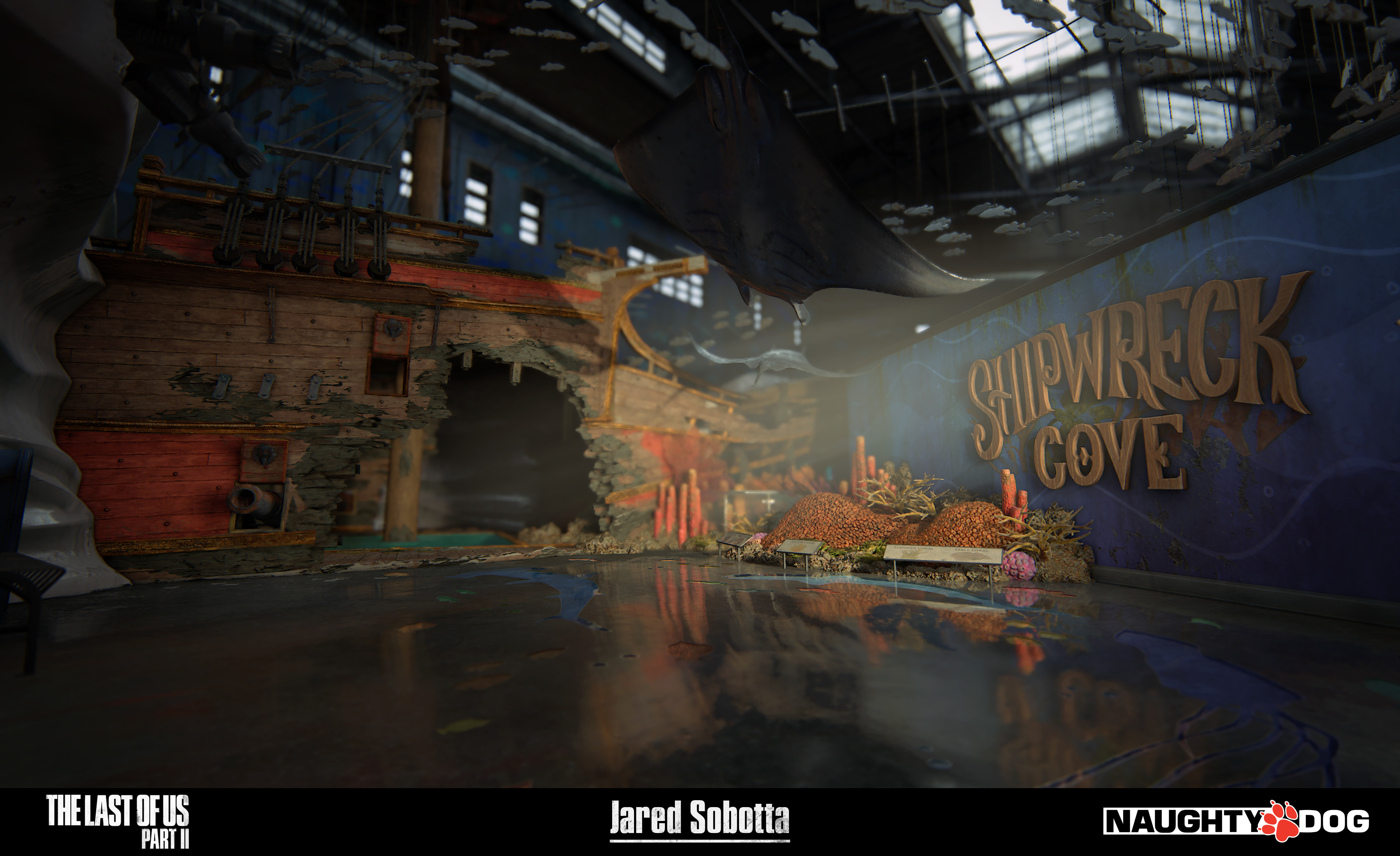Jared Sobotta - The Last of Us: Part 2 Aquarium Exhibits