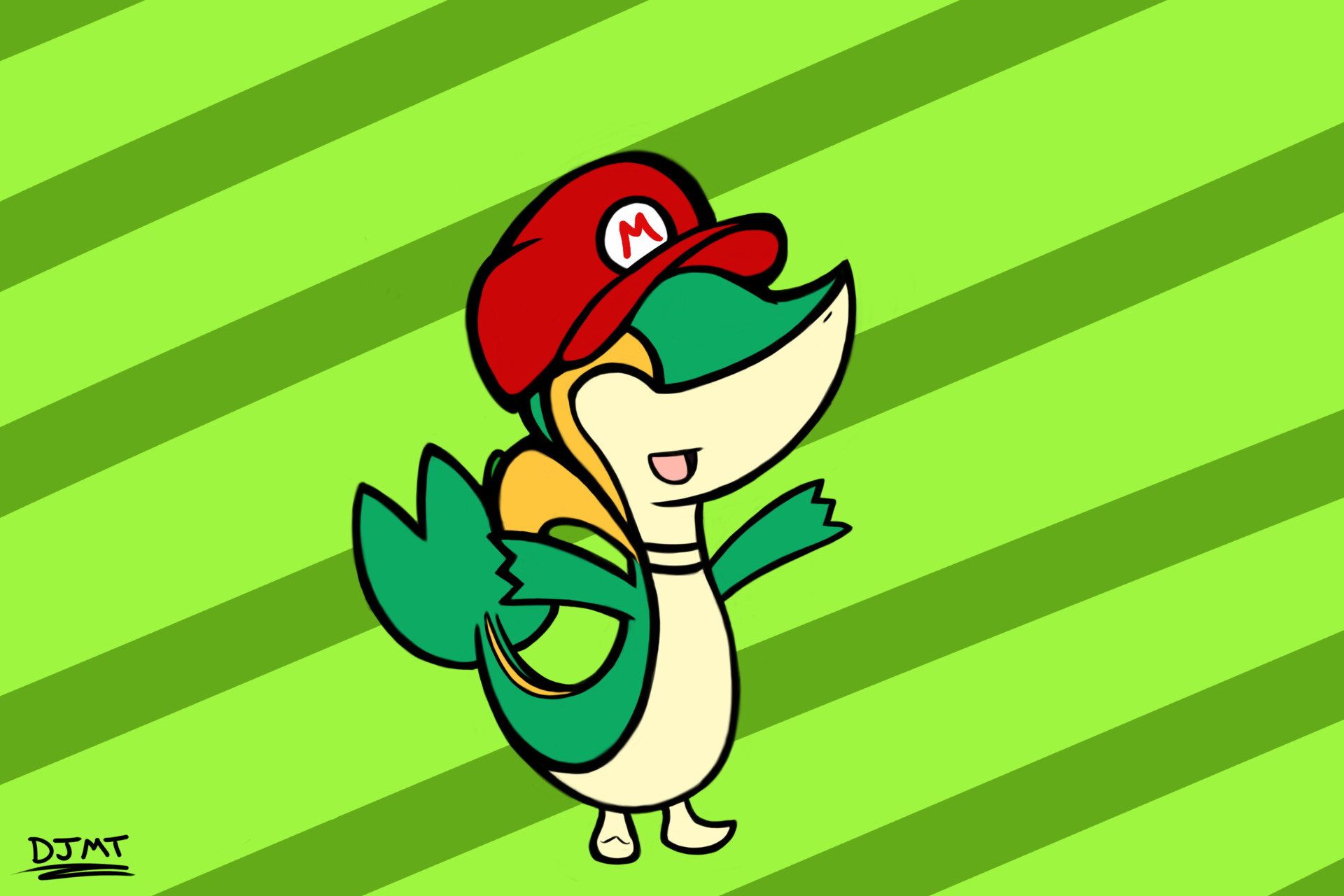 ArtStation - Snivy Birthday Gift