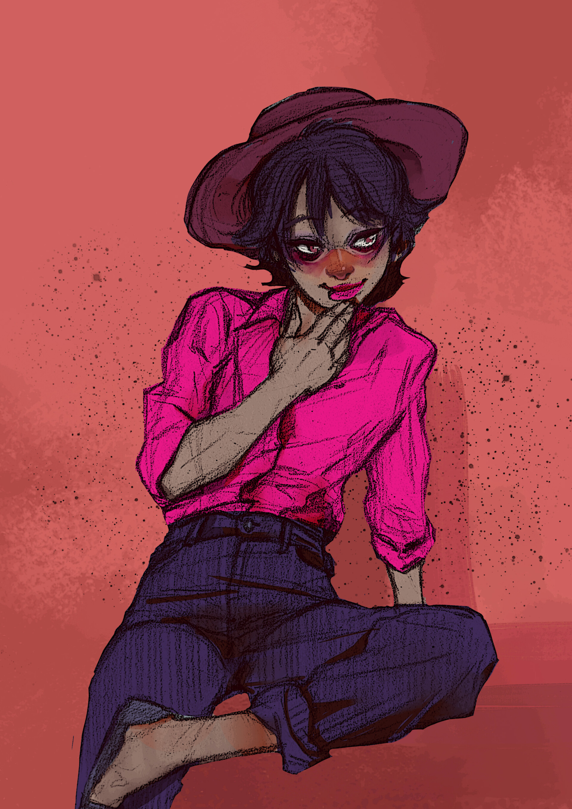 ArtStation - a character