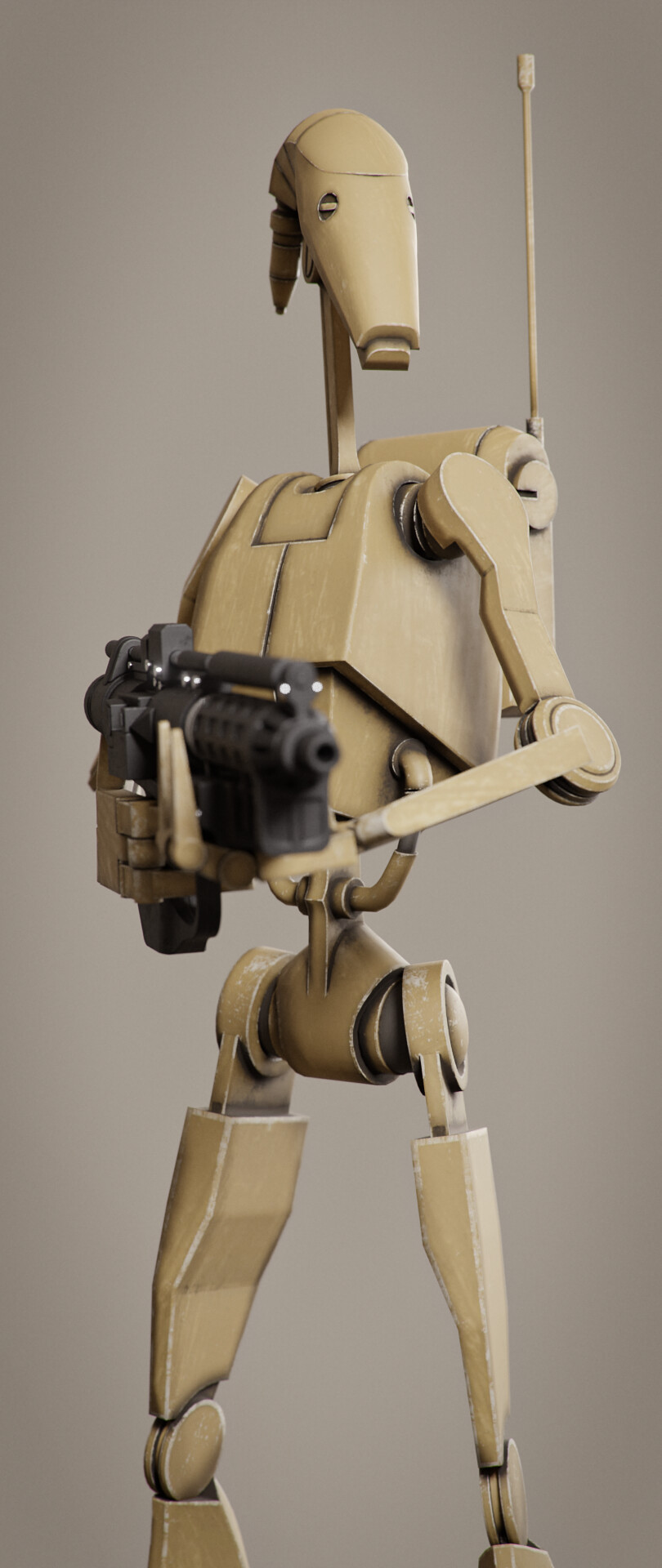 ArtStation - Clone Wars Battle Droid, Sam Herndon