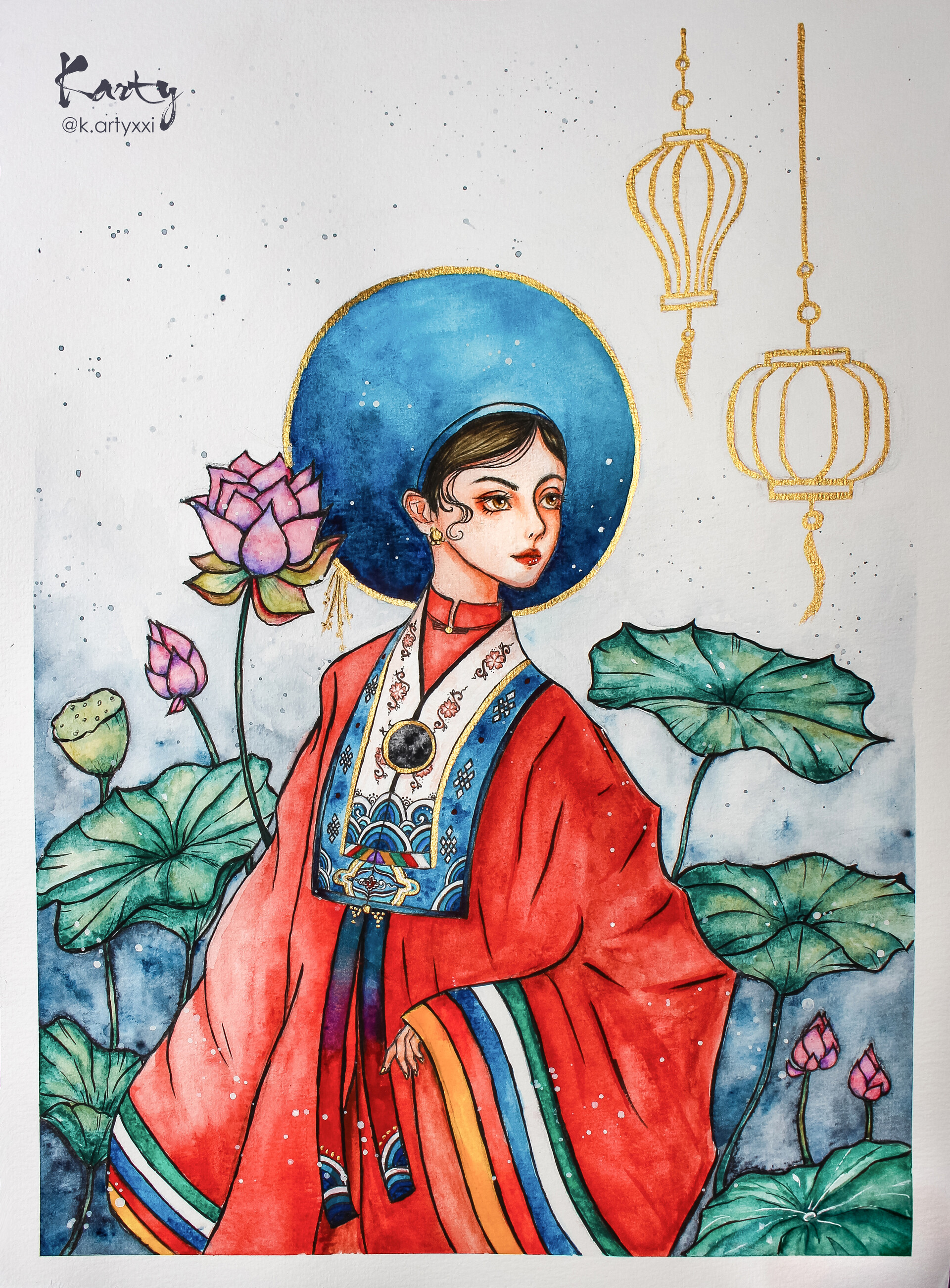 ArtStation - Vietnam charm