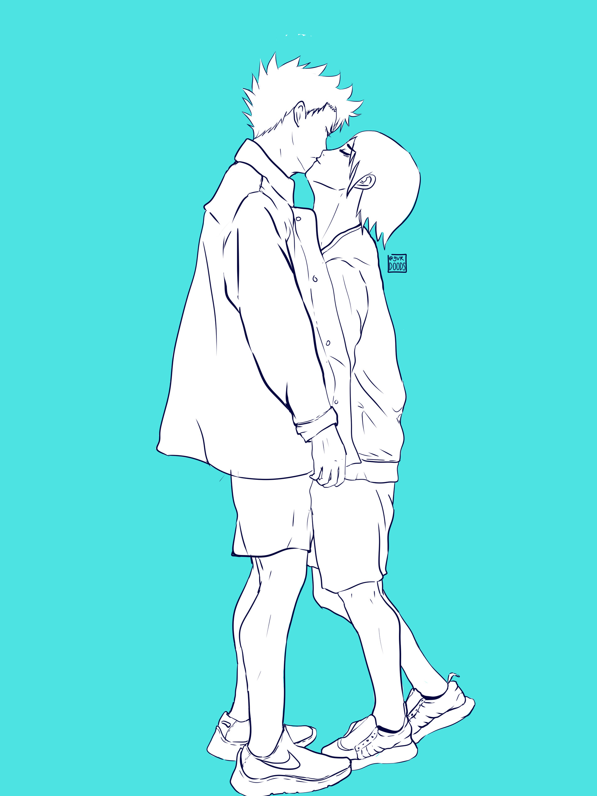 ArtStation - KuroKen ship from Haikyuu!