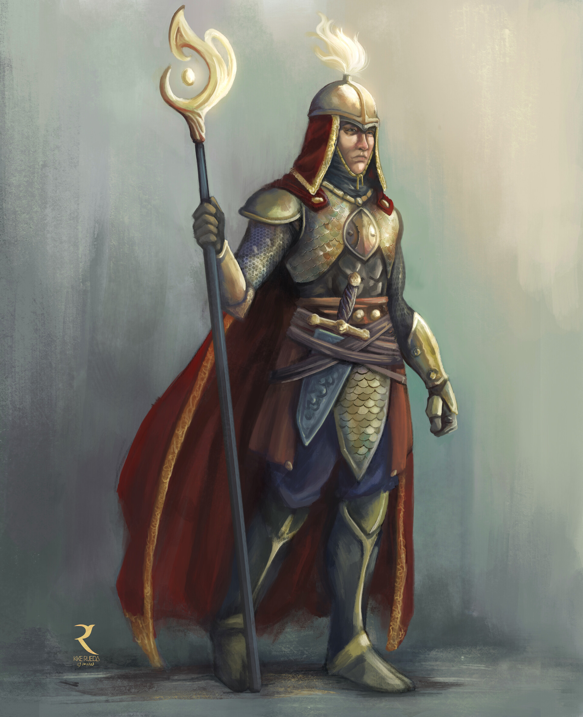 ArtStation - Mythical Warrior