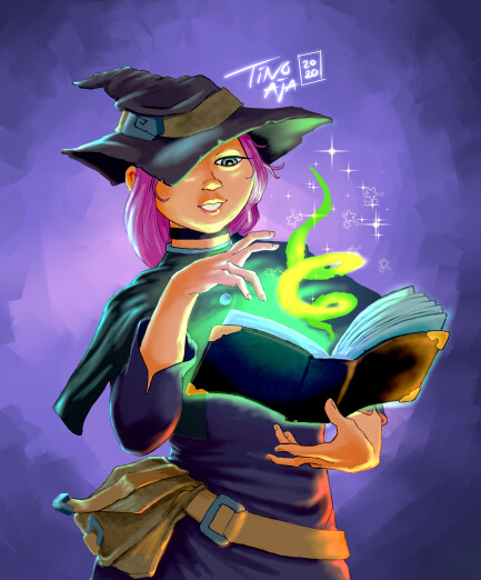 ArtStation - Calm Witch