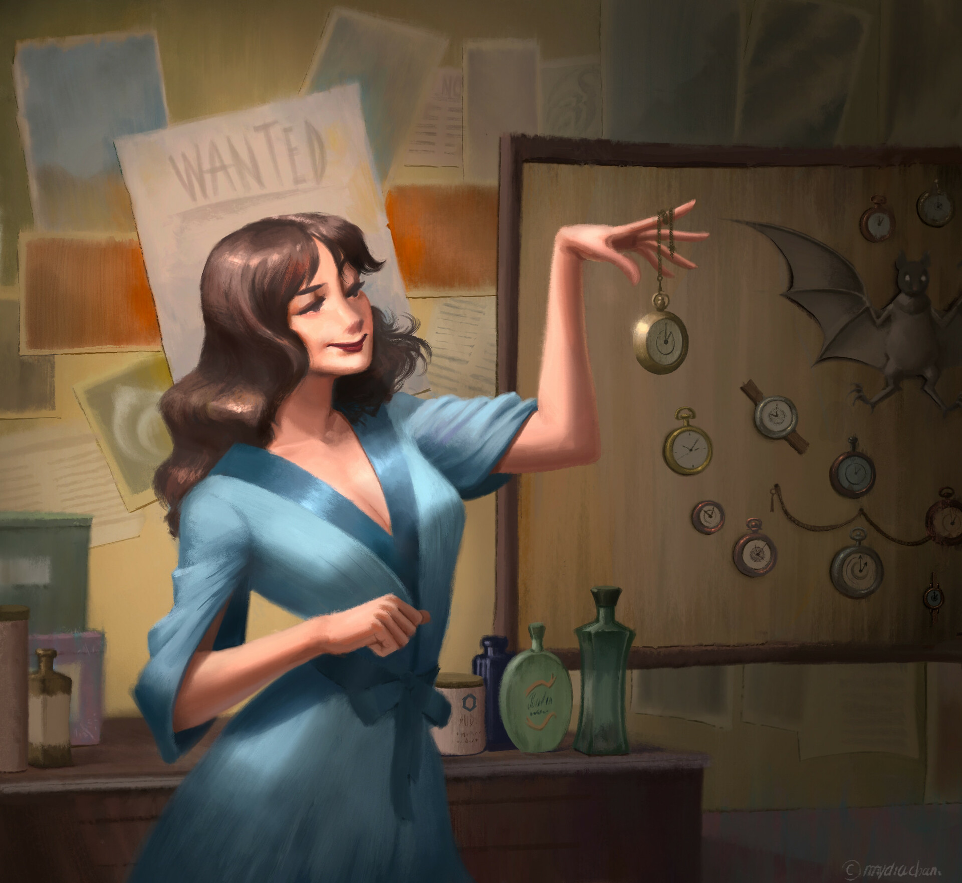 ArtStation - A very curious girl