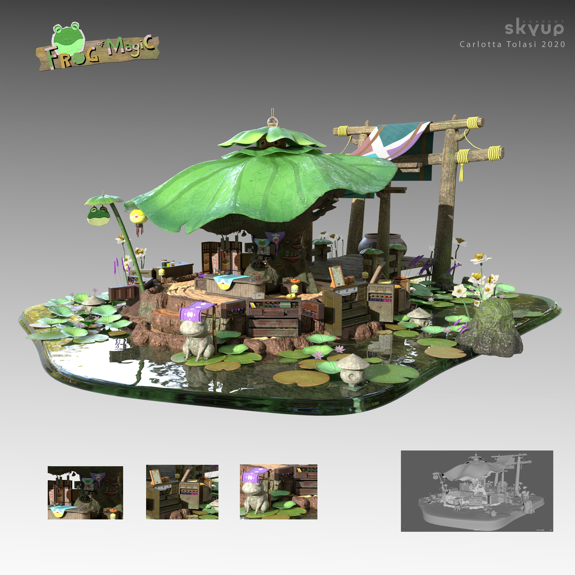 ArtStation - Frog of Magic